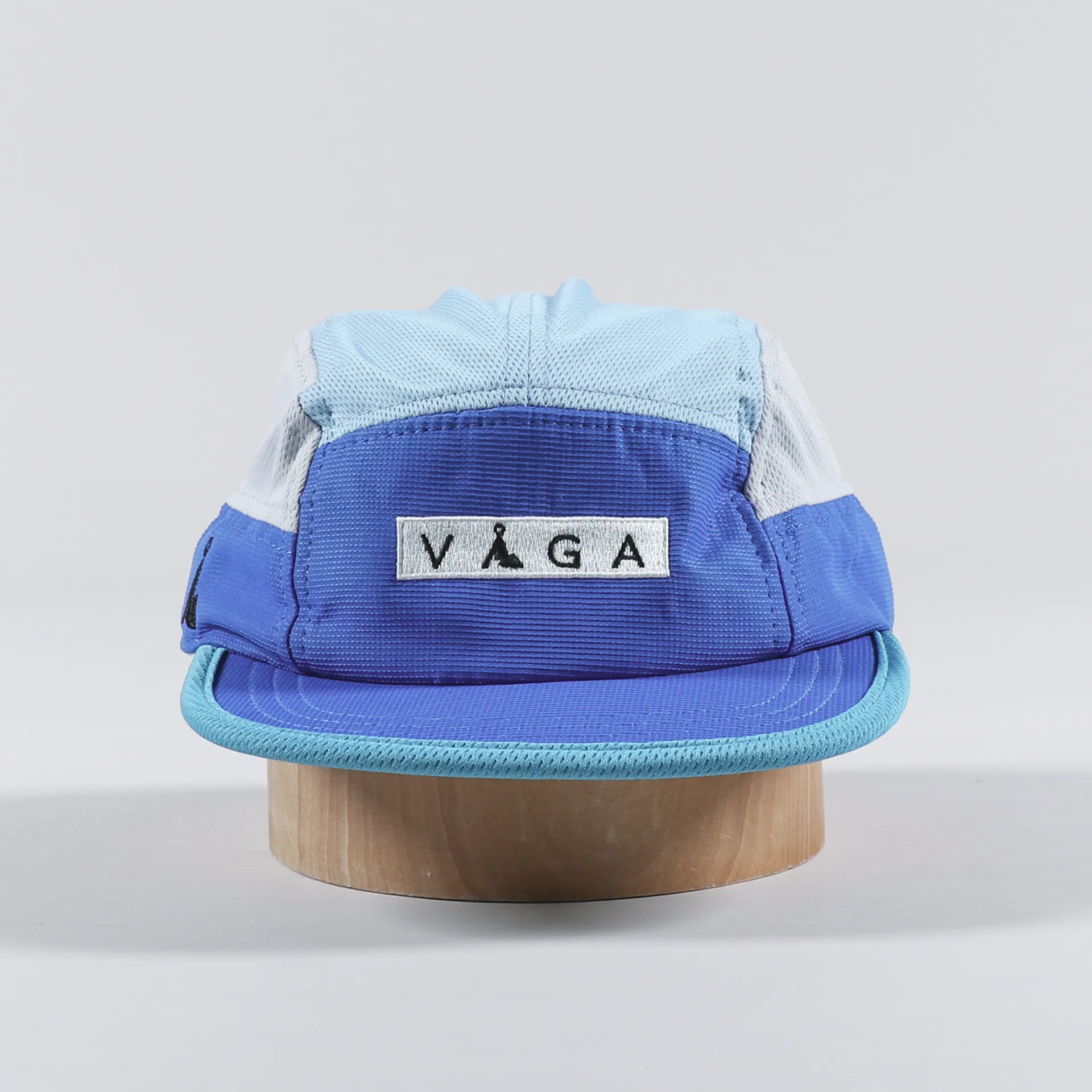 Vaga Box Logo Club Running Cap Pastel Blue Mint Light Blue