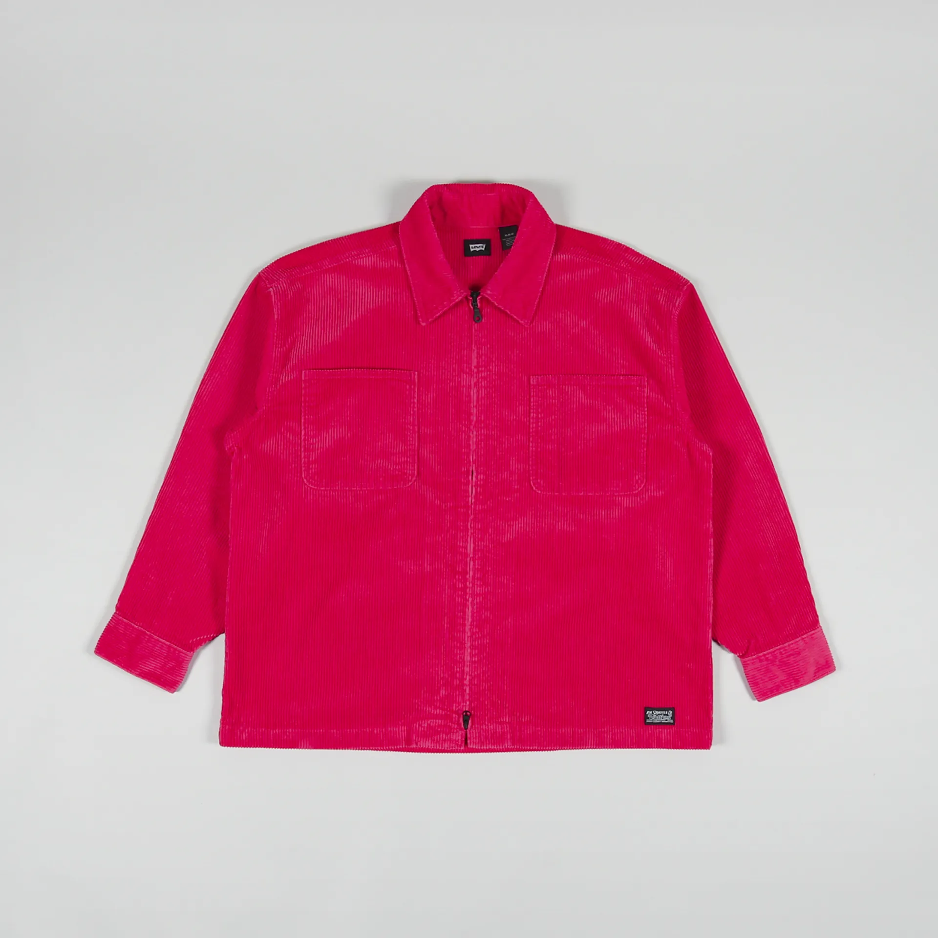 Levis Skateboarding Mens Corduroy Coat Raspberry Pink