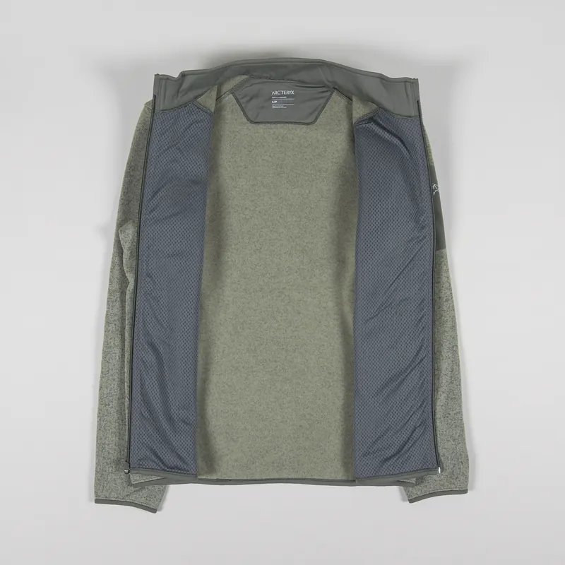 Arcteryx Mens Covert Cardigan Forage Heather Green Fleece