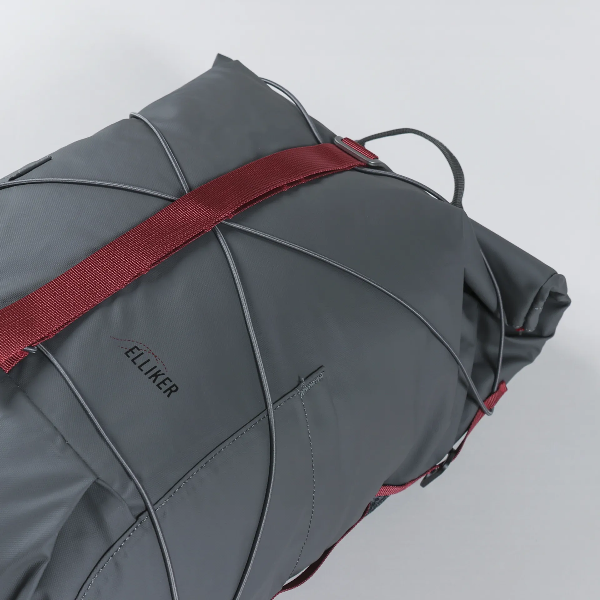 Elliker Dayle Roll Top Backpack 21/25L Grey