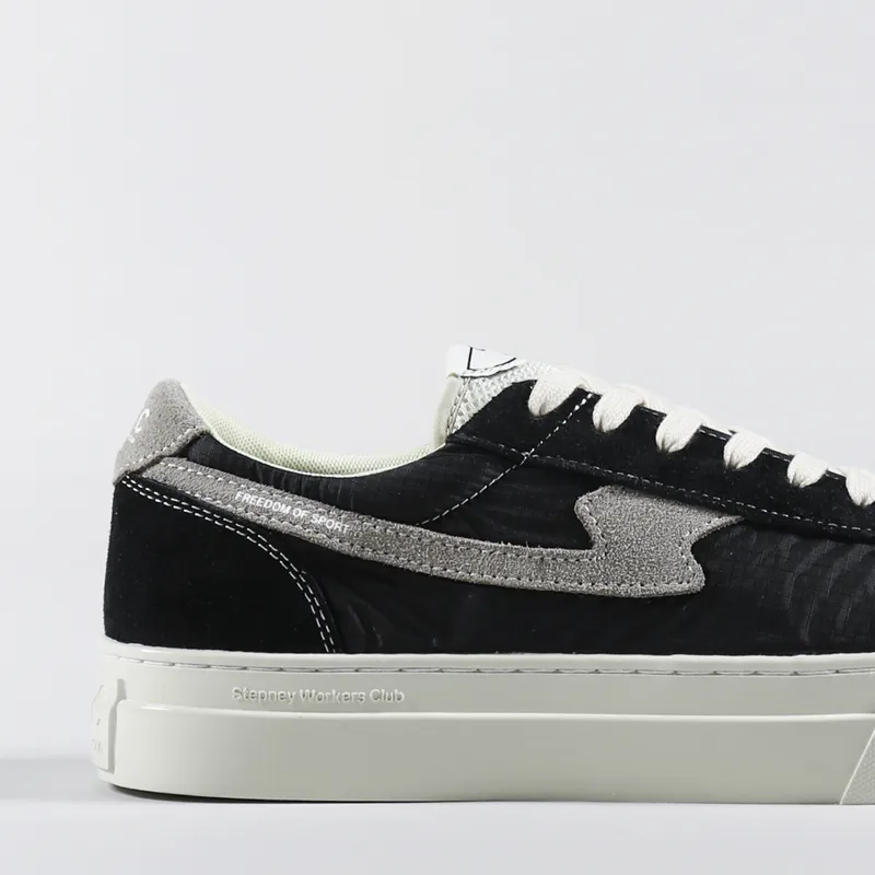 SWC Mens Dellow S-Strike Track Shoes Ripstop Black Mist