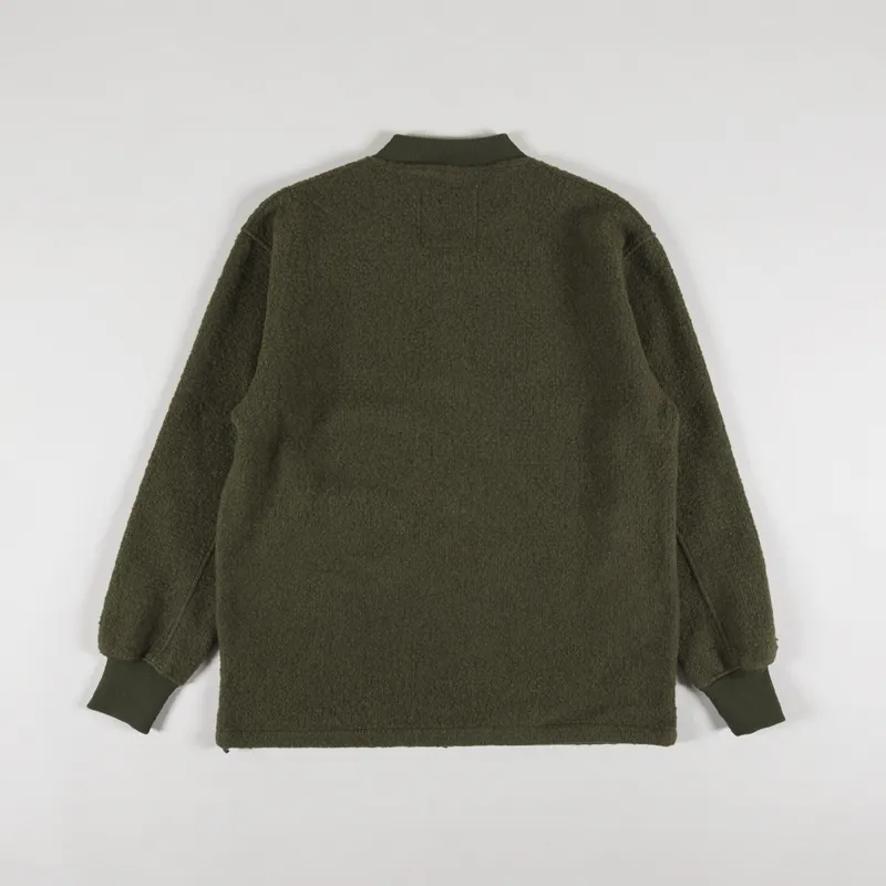 Kestin Mens Dreghorn British Army Fleece Jacket Defender Green