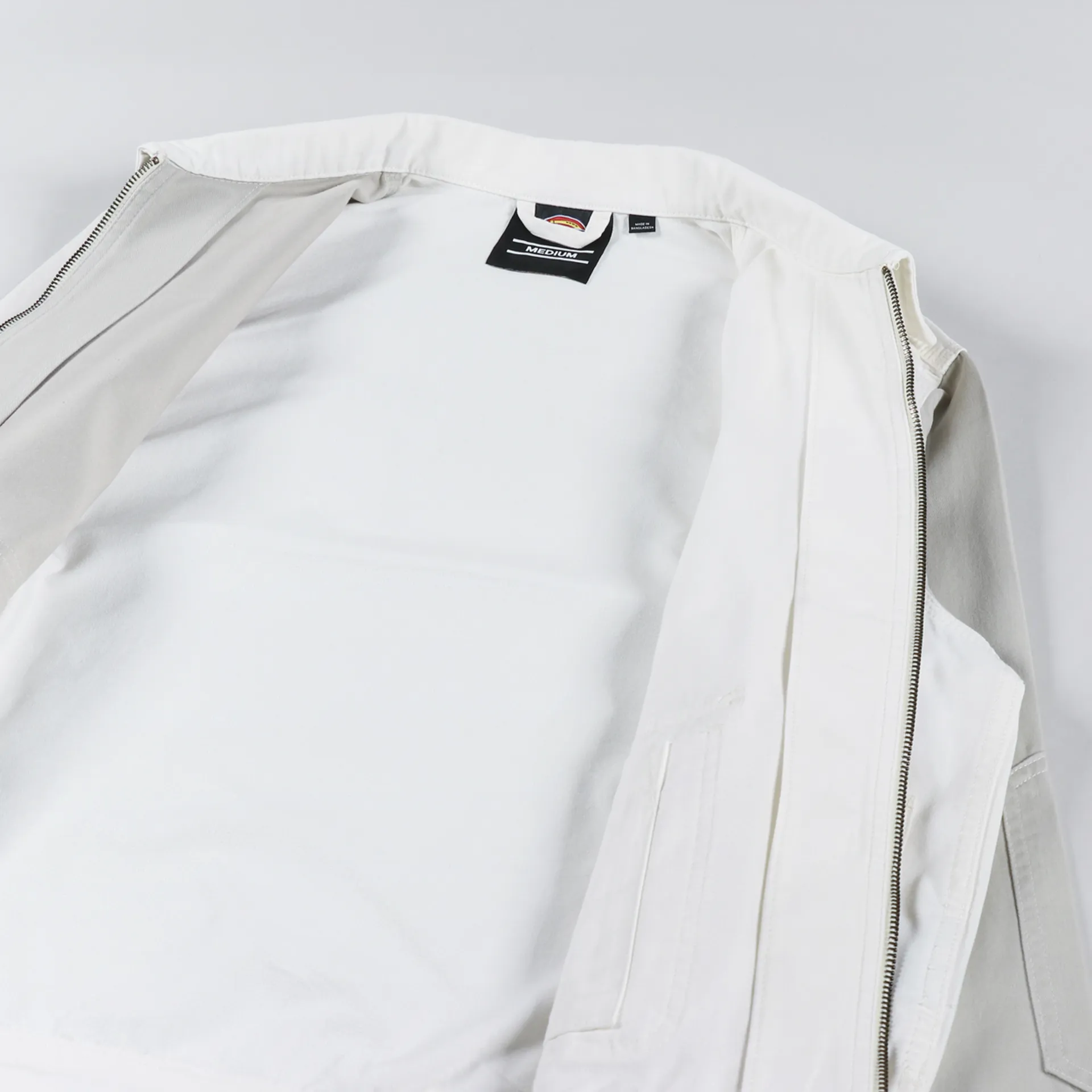 Dickies Workwear Mens Eddyville Canvas Jacket Assorted White Ecru