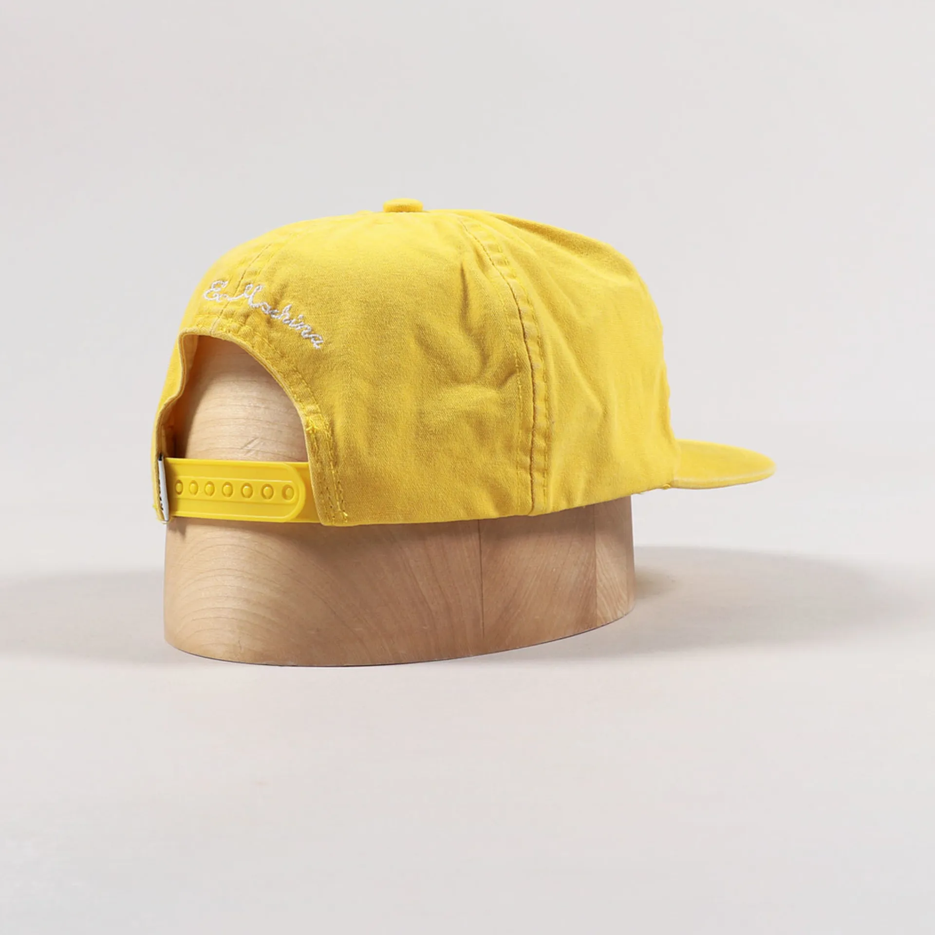 Deus Ex Machina Mens Logo Foamie Cap Sorbet Yellow Hat