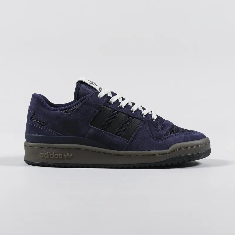 Adidas Skateboarding Forum 84 Low ADV Shoes Navy Black Blue