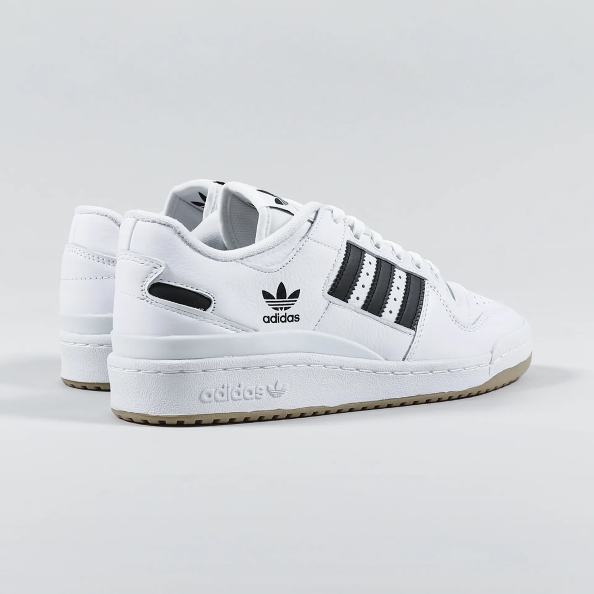 Adidas Skateboarding Mens Forum 84 Low Adv Shoes White Black