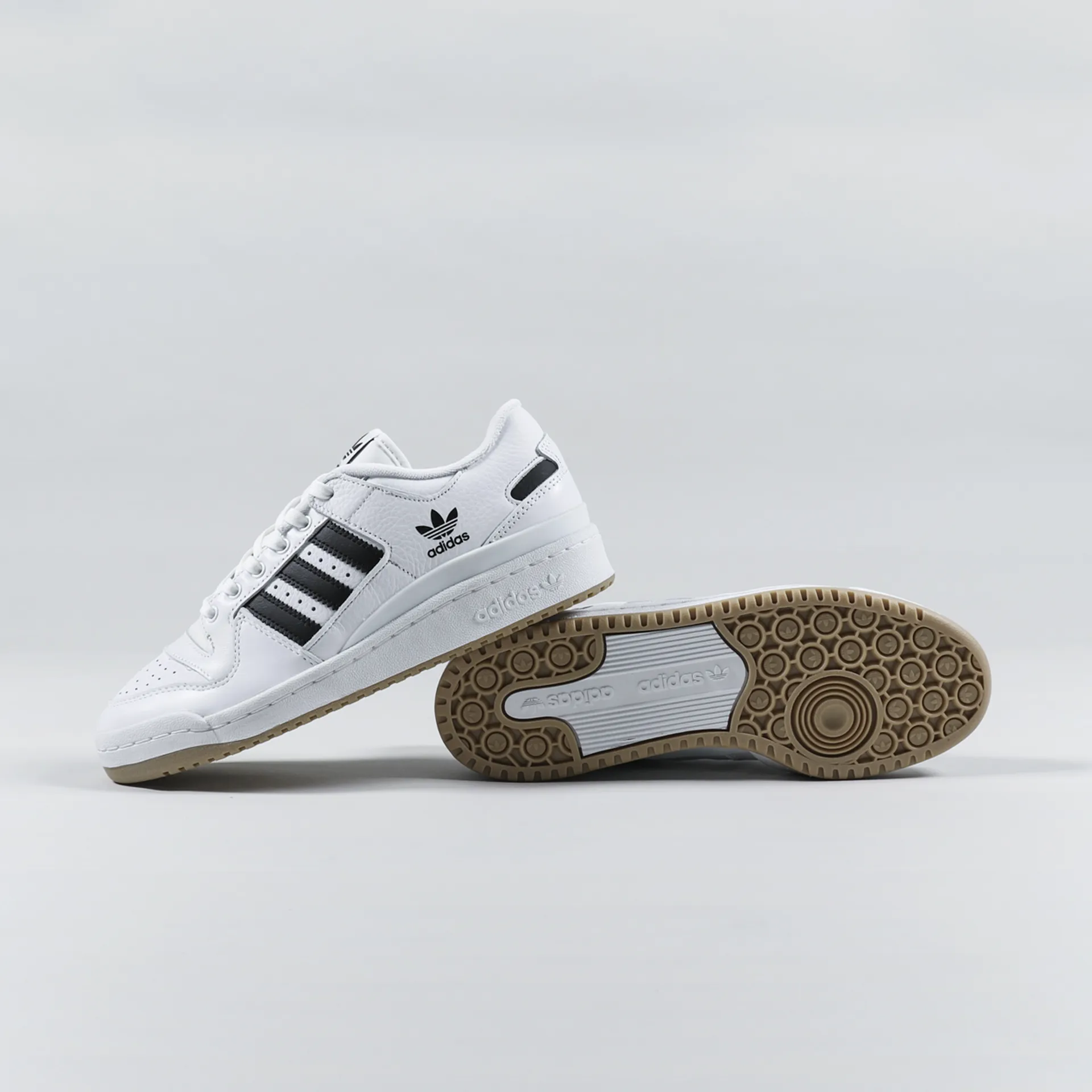 Adidas Skateboarding Mens Forum 84 Low Adv Shoes White Black