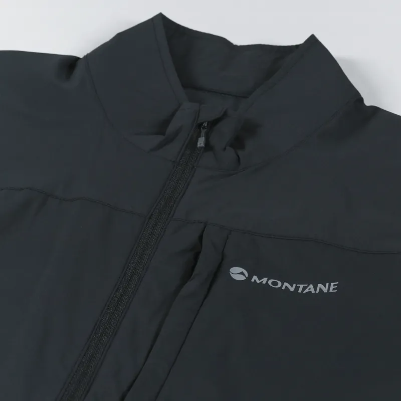 Montane Mens Featherlite Running Wind Proof Jacket Black