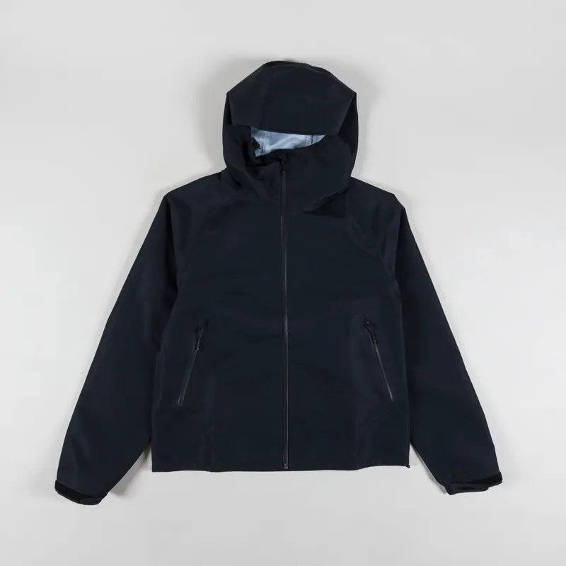 Gramicci Mens Peak 3L DWR Waterproof Shell Jacket Black Gramicci Mens Peak 3L DWR Waterproof Shell Jacket Black