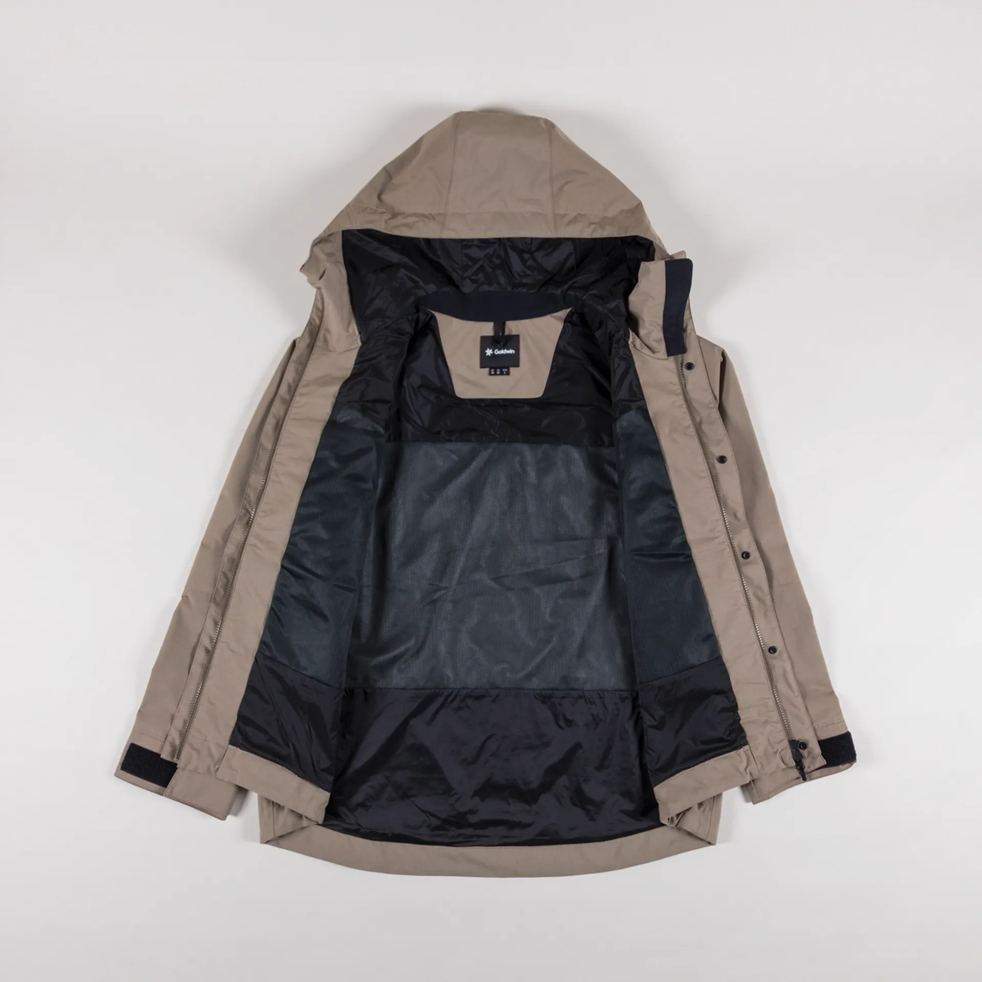 Goldwin Mens Pertex Unlimited 2L Jacket Desert Taupe