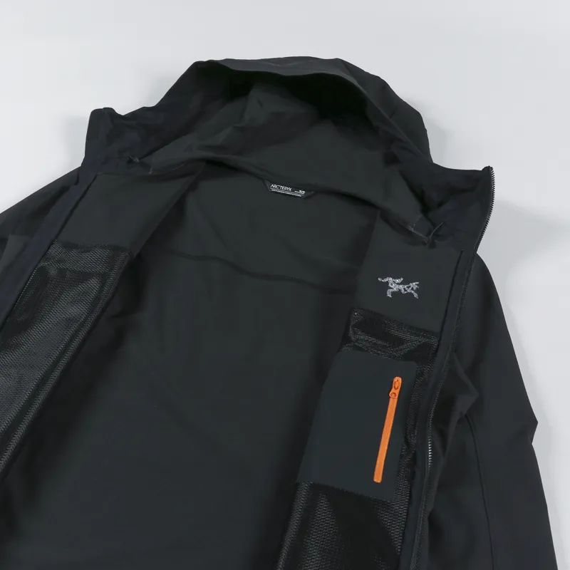 Arcteryx Mens Gamma Insulated Softshell Hoody Jacket Black