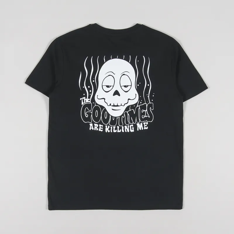 Working Class Heroes Ed Syder Short Sleeve Good Times Tee Black