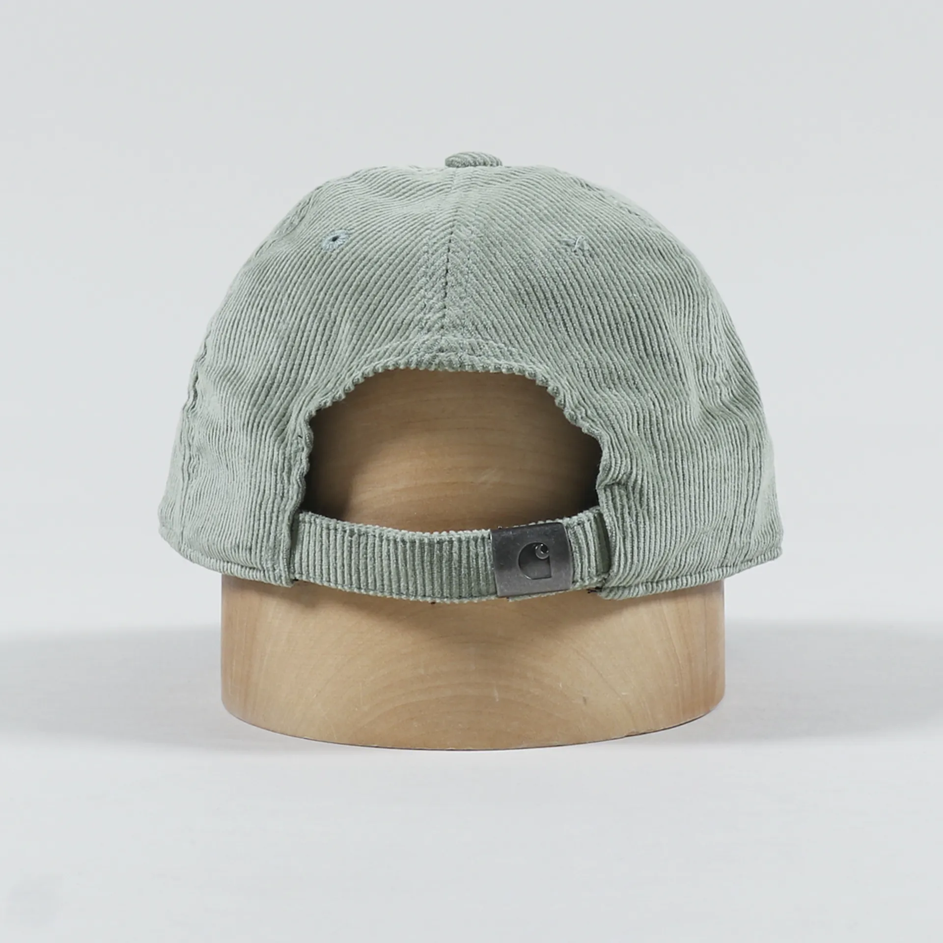 Carhartt WIP Mens Harlem Cap Yucca Green Wax Corduroy