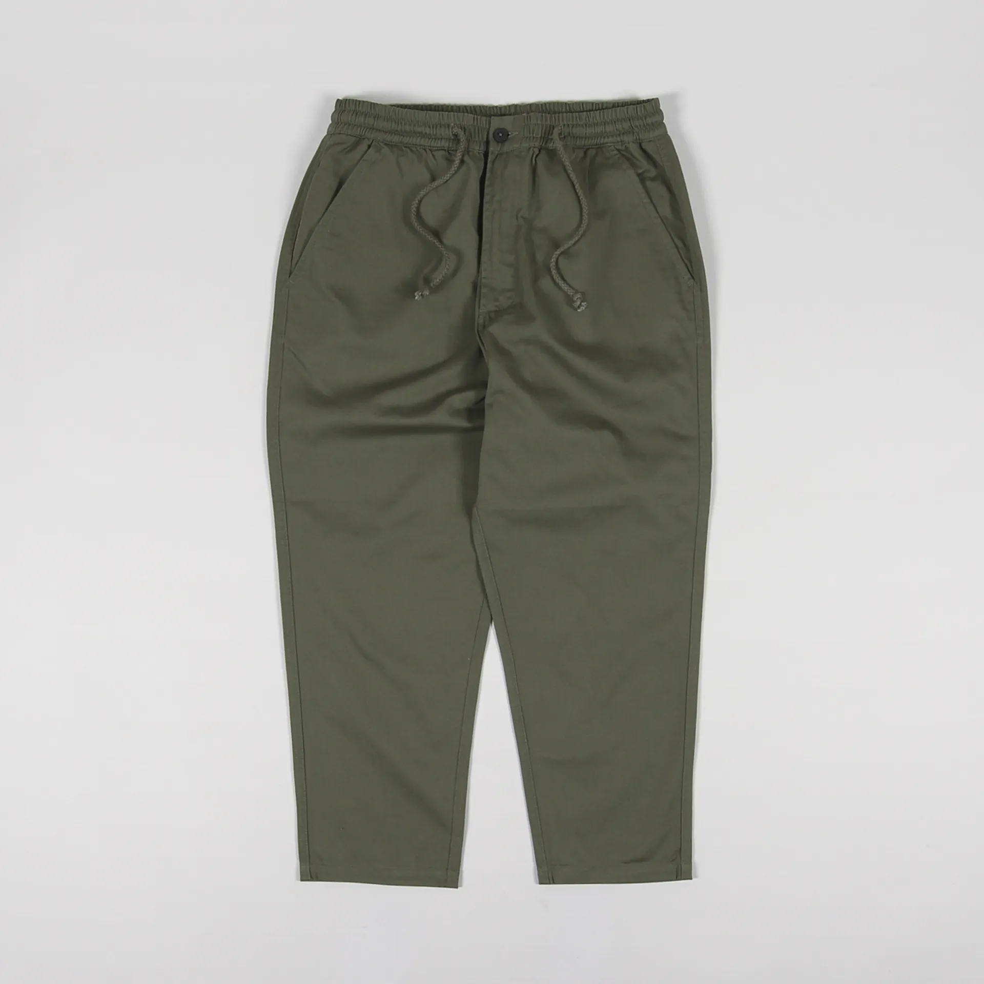 Universal Works Mens Hi Water Trousers Light Olive Twill Pants