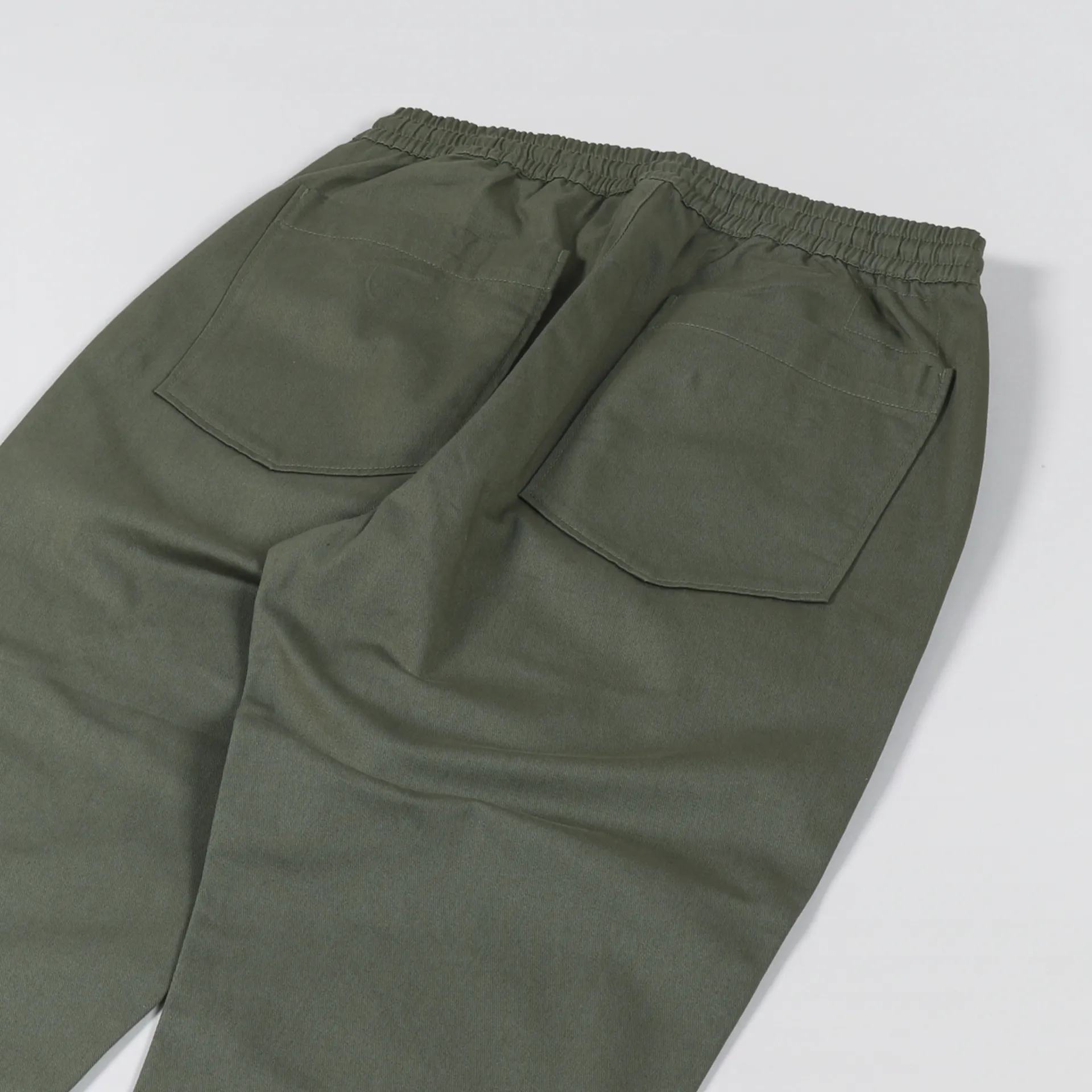 Universal Works Mens Hi Water Trousers Light Olive Twill Pants