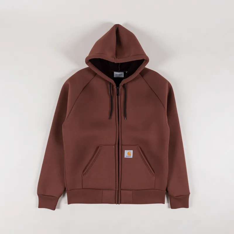 Carhartt WIP Mens Car-Lux Hooded Insulated Jacket Offroad Black