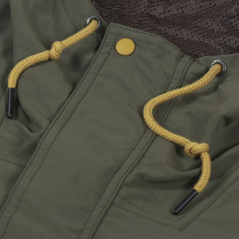 Patagonia Mens Recycled Isthmus Anorak GPIW Patch Sisu Brown