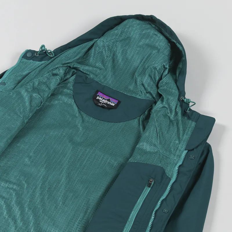 Patagonia Mens NetPlus Isthmus Utility Jacket Dark Borealis Green