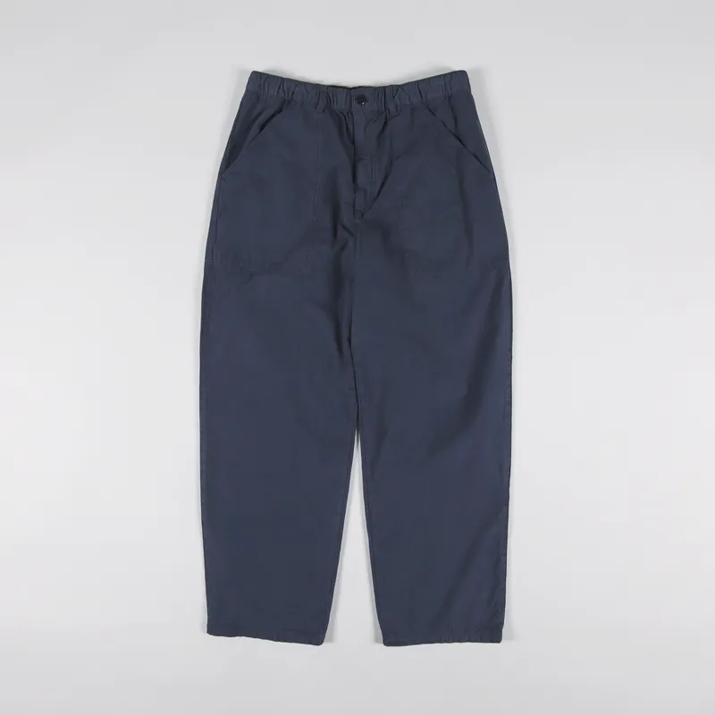 Stan Ray USA Mens Relaxed Fit Jungle Pants Navy Blue Poplin