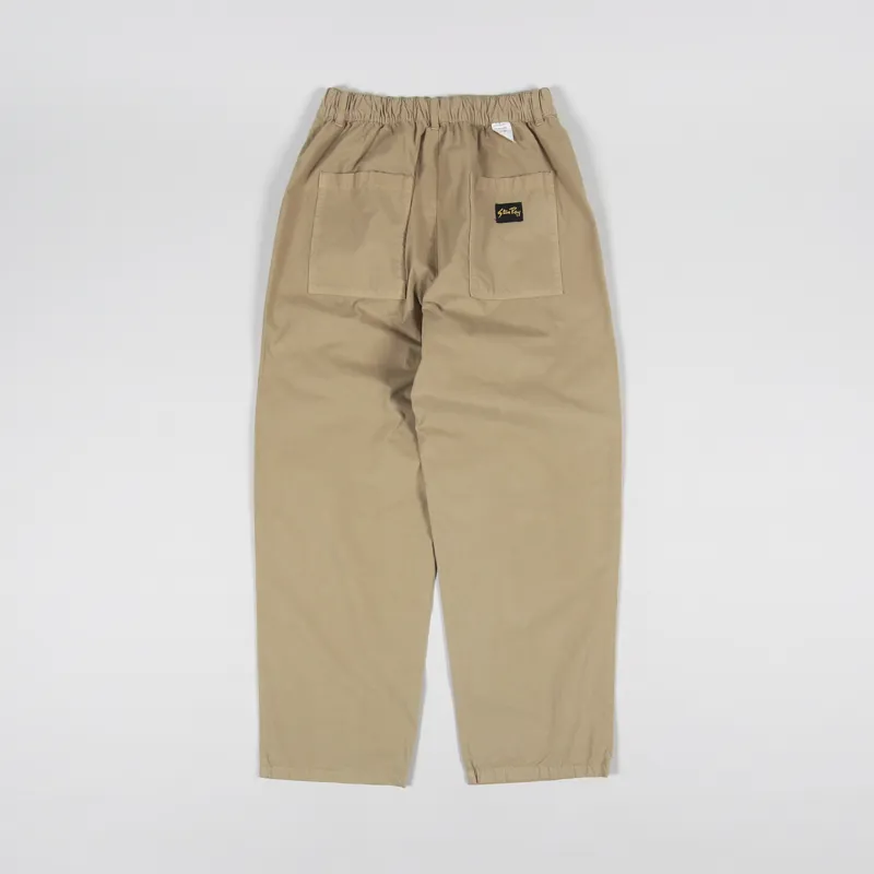 Stan Ray USA Mens Jungle Pants Khaki Brown Poplin Trousers