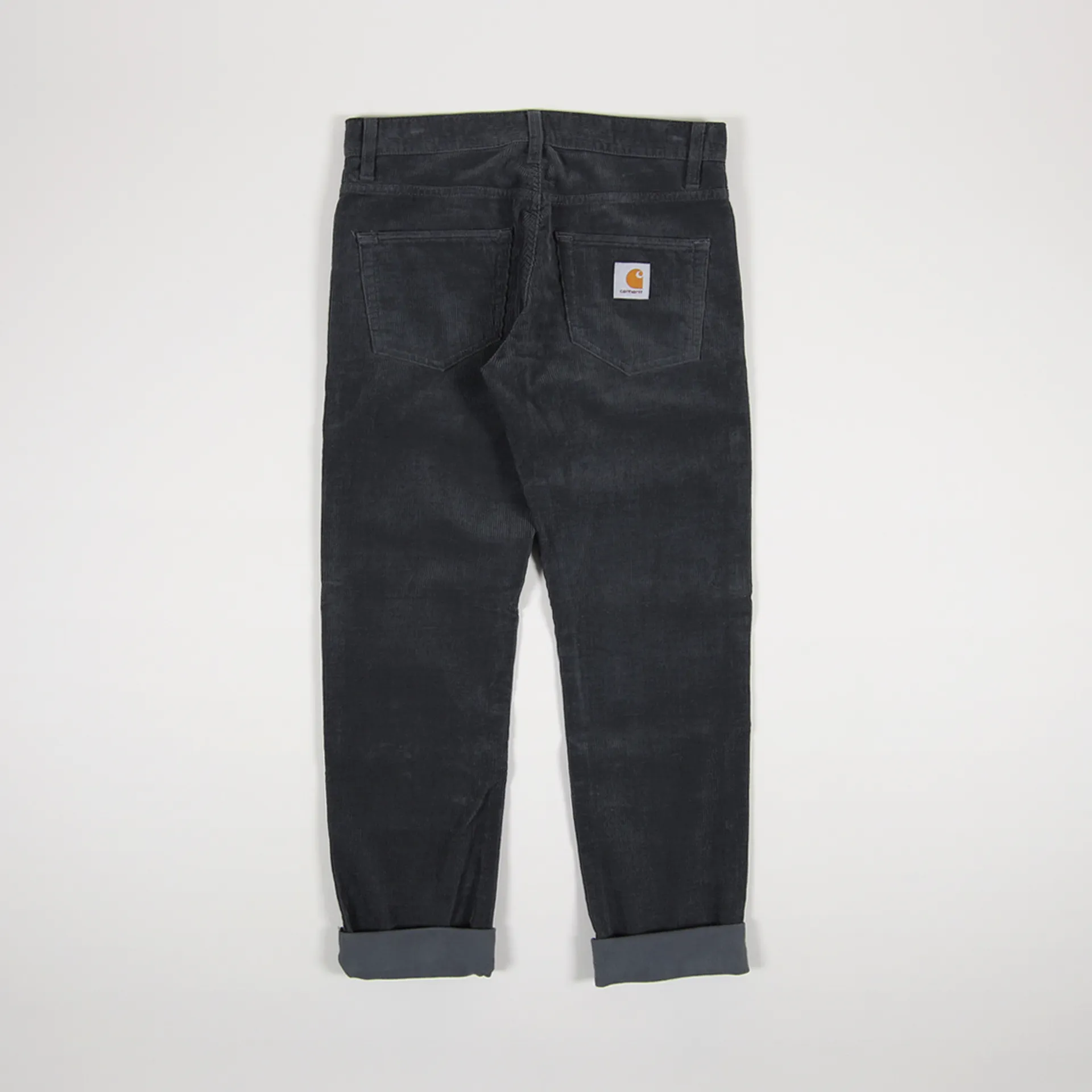 Carhartt WIP Klondike Corduroy Pants Blacksmith Grey Trousers
