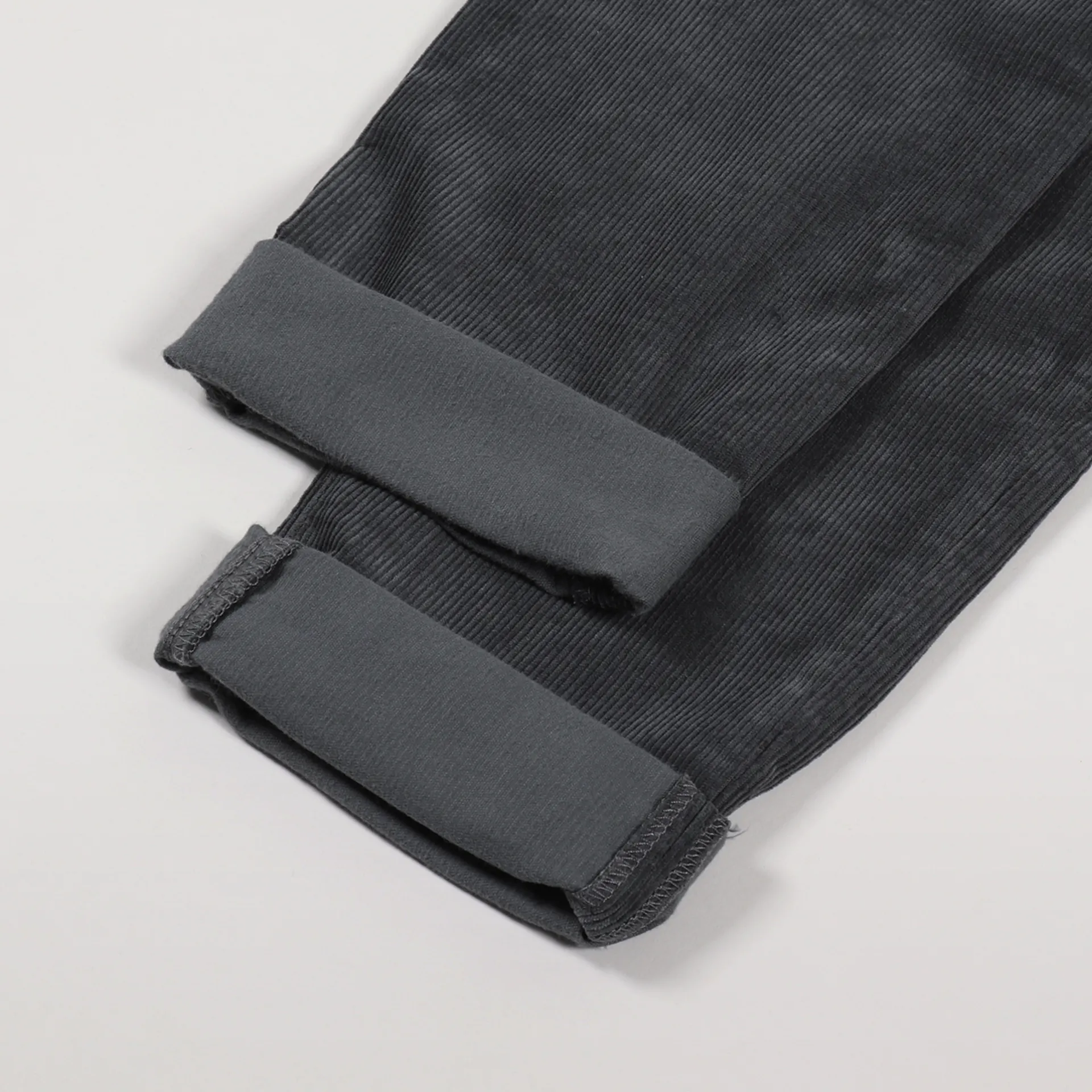 Carhartt WIP Klondike Corduroy Pants Blacksmith Grey Trousers