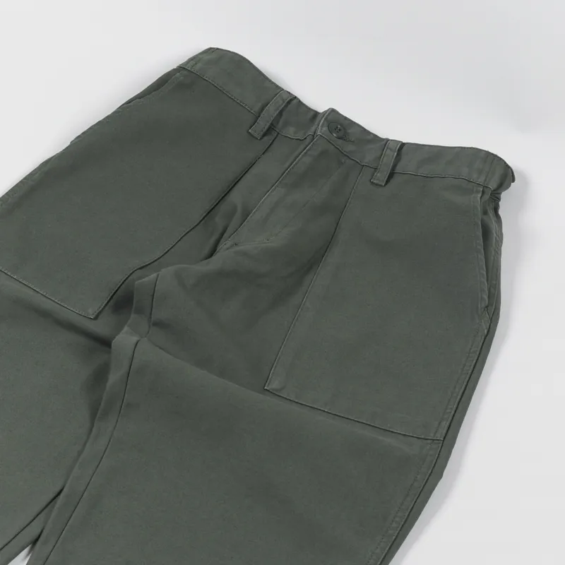 Edwin Mens Loose Tapered Labour Dart Pants Ivy Green