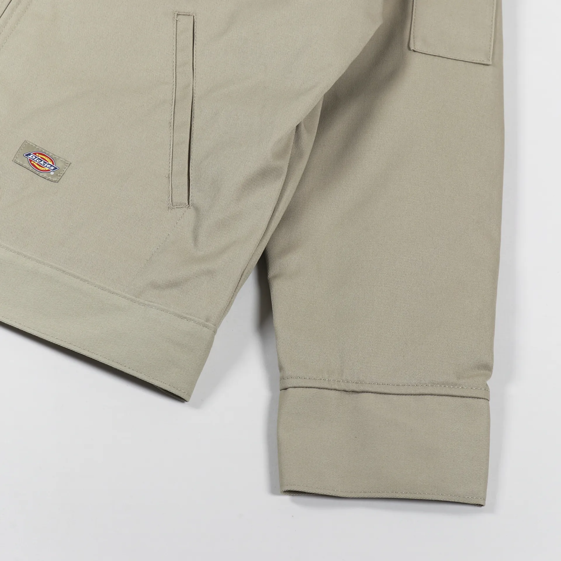 Dickies Mens Lined Eisenhower Jacket Recycled Khaki Brown