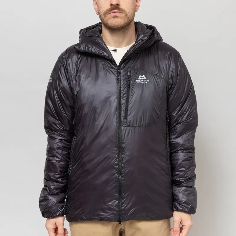 Mountain Equipment Mens Insulated Oreus Hooded Jacket Obsidian