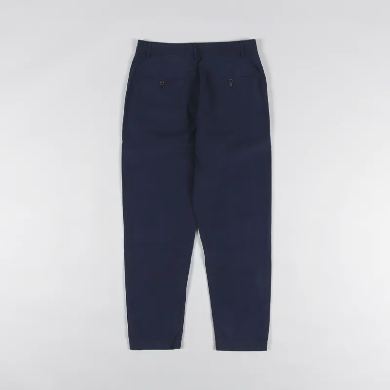 Universal Works Mens Military Chino Summer Canvas Navy