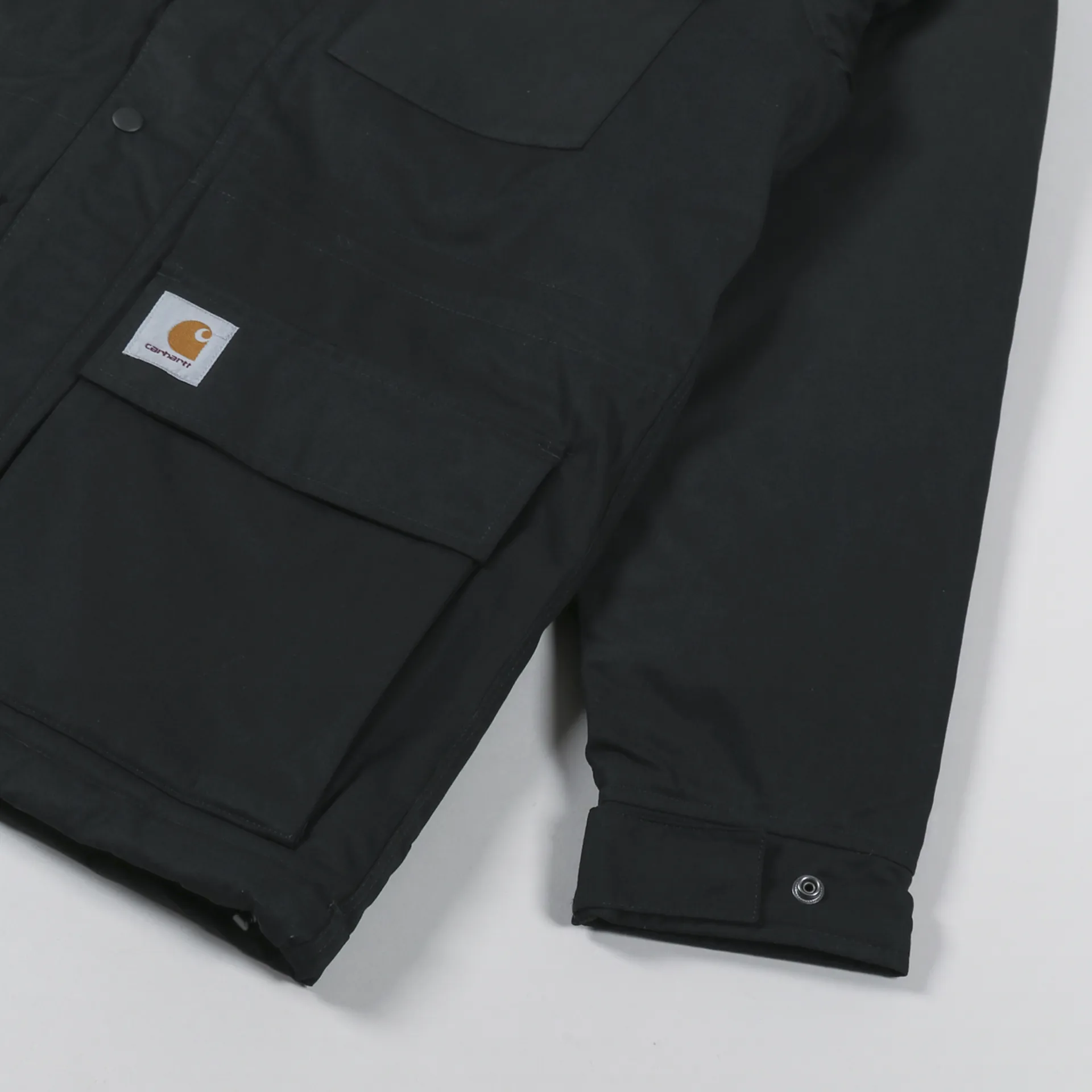 Carhartt WIP Mens Winter Morden Jacket Black Parka