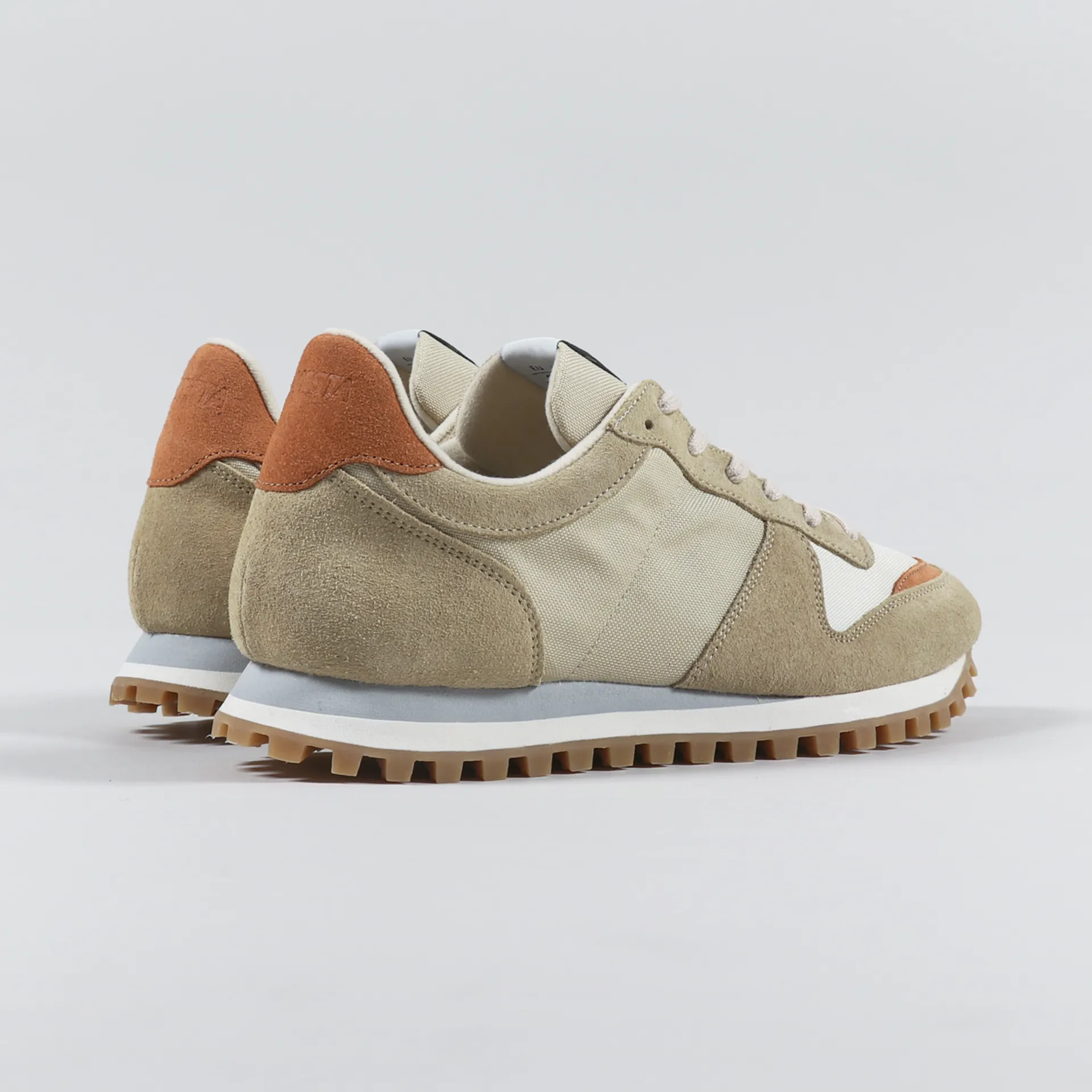 Novesta Mens Marathon Trail Shoes Papyrus Brick Transparent