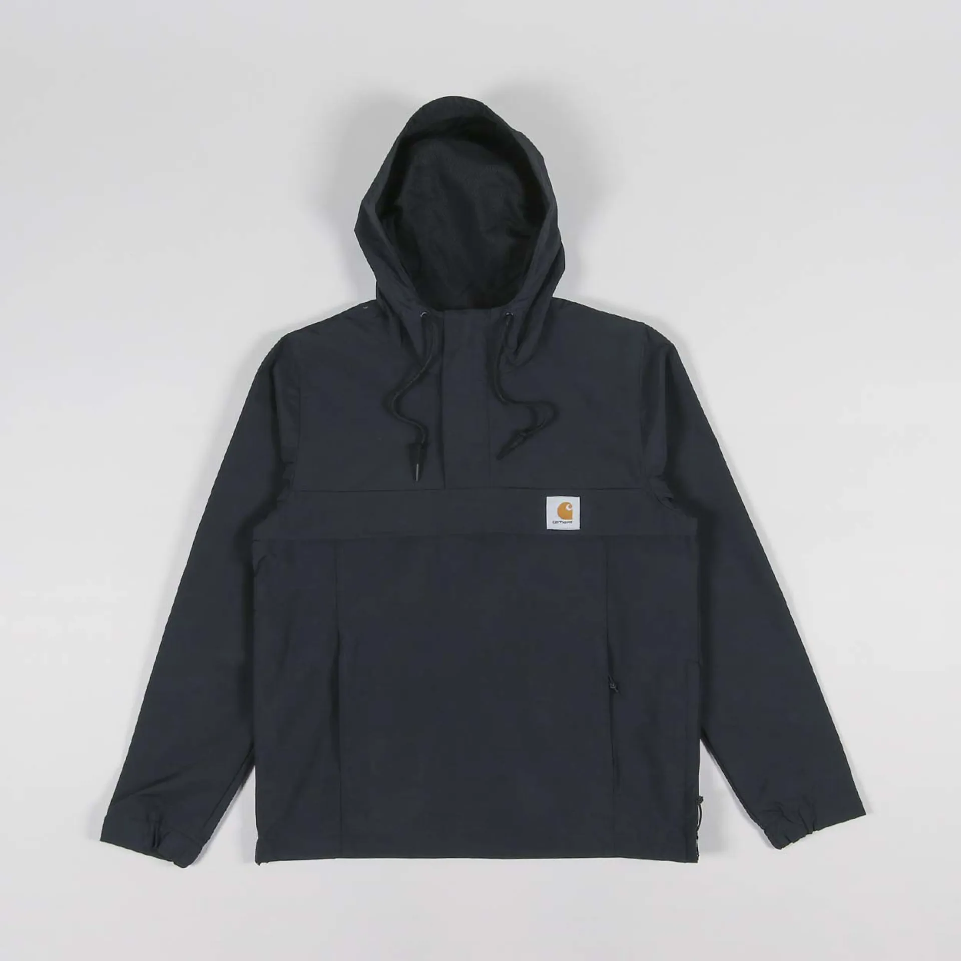 Carhartt WIP Mens Nimbus Pullover Jacket Black Summer Anorak