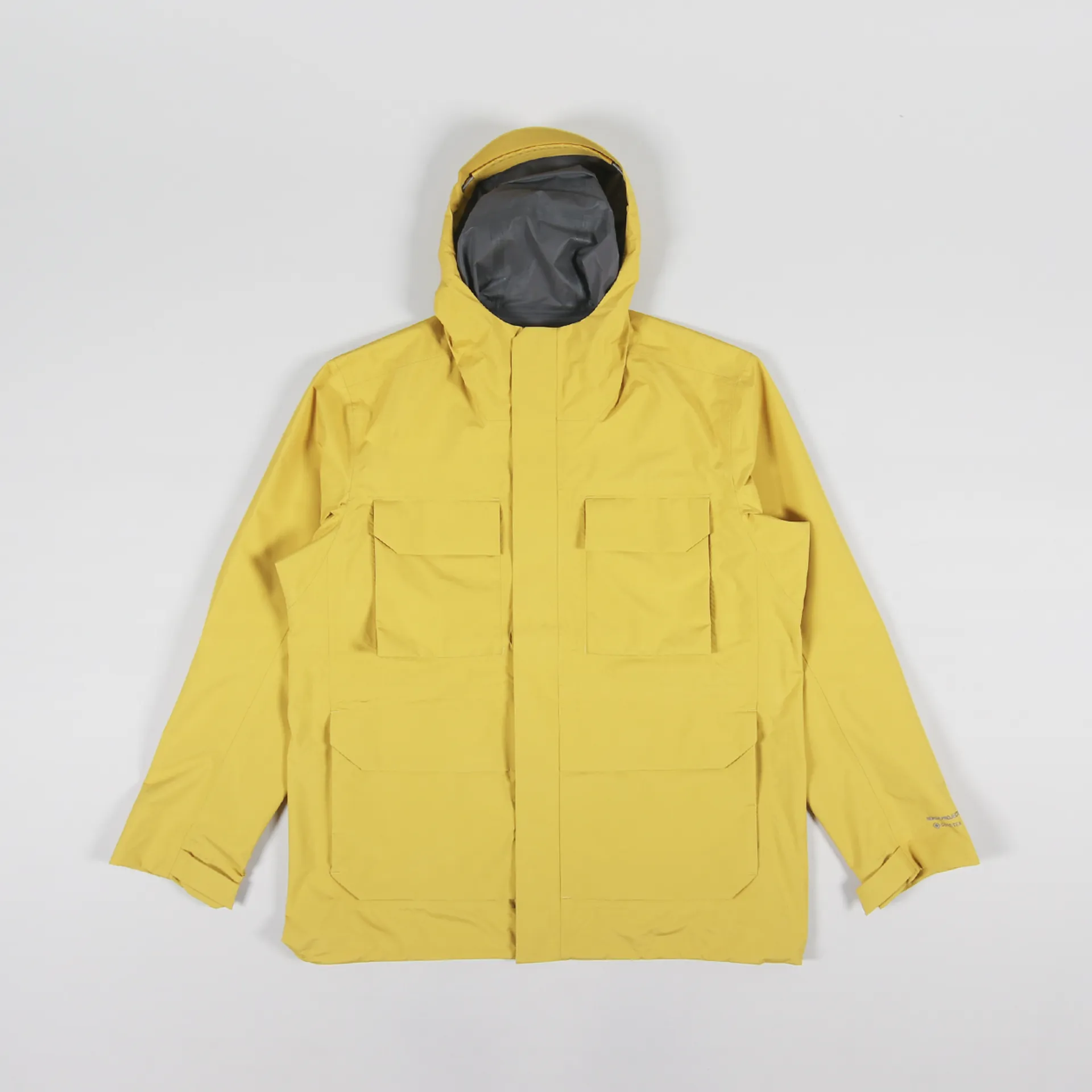 Norse Projects Mens Nunk Shell GORE-TEX Jacket Chrome Yellow