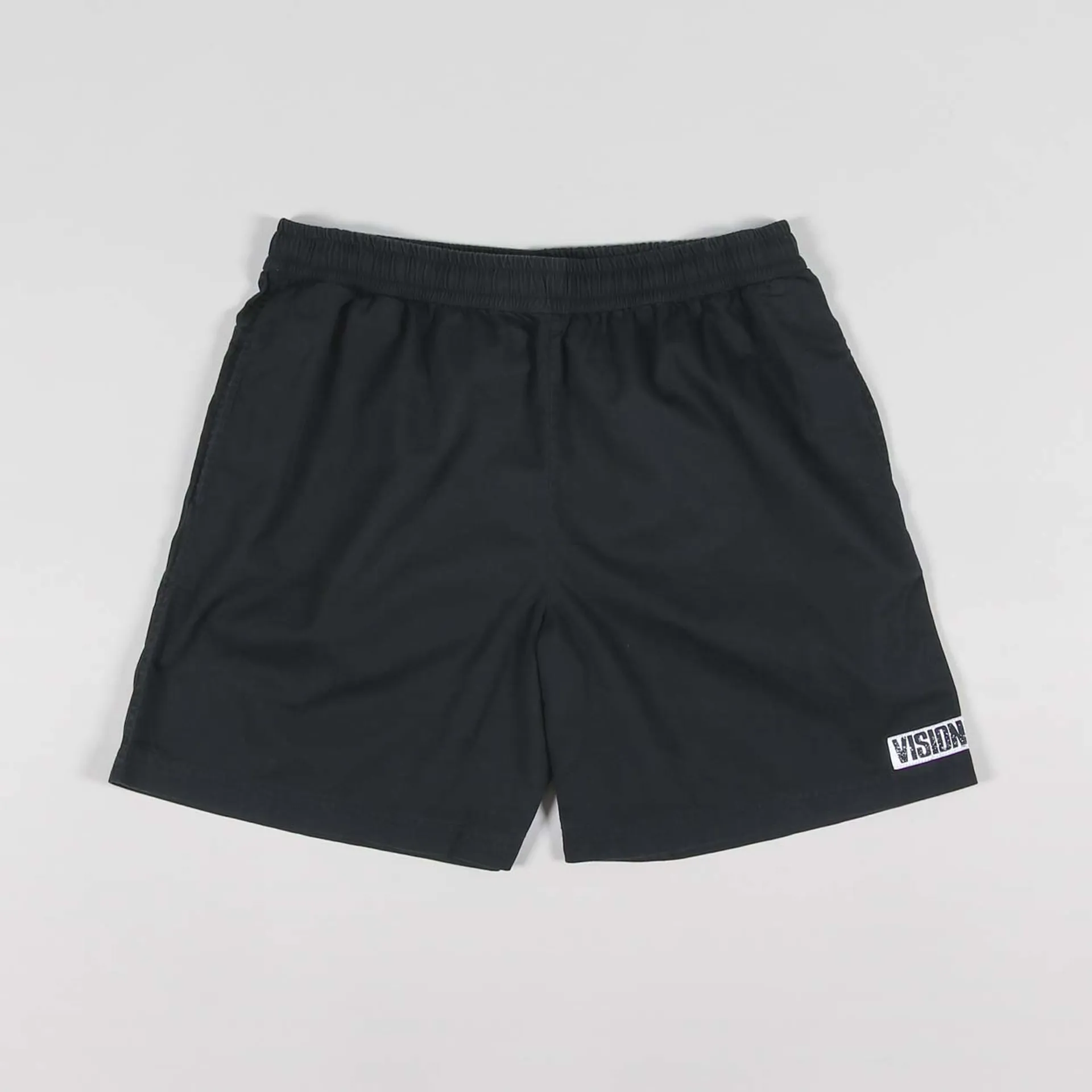 Vision Street Wear Mens OG Skateboarding Shorts Plain Black