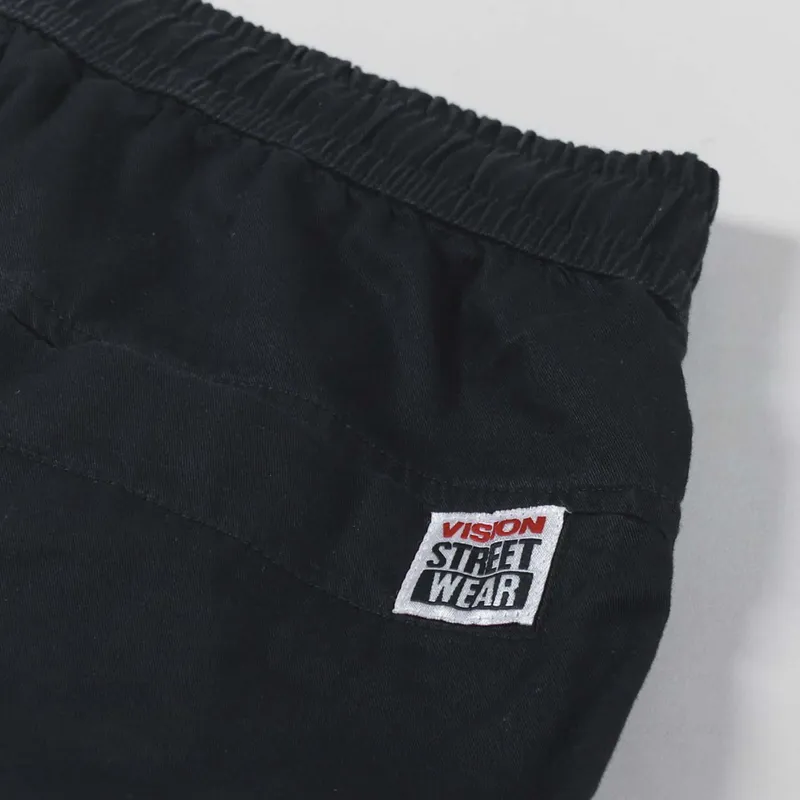 Vision Street Wear Mens OG Skateboarding Shorts Plain Black
