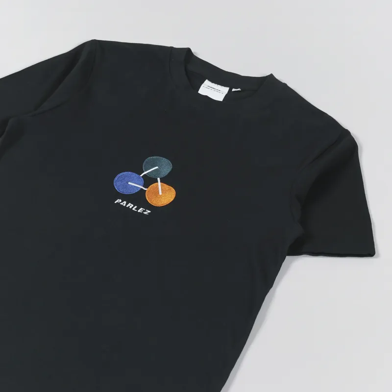 Parlez Mens Short Sleeve Ole Logo T Shirt Black