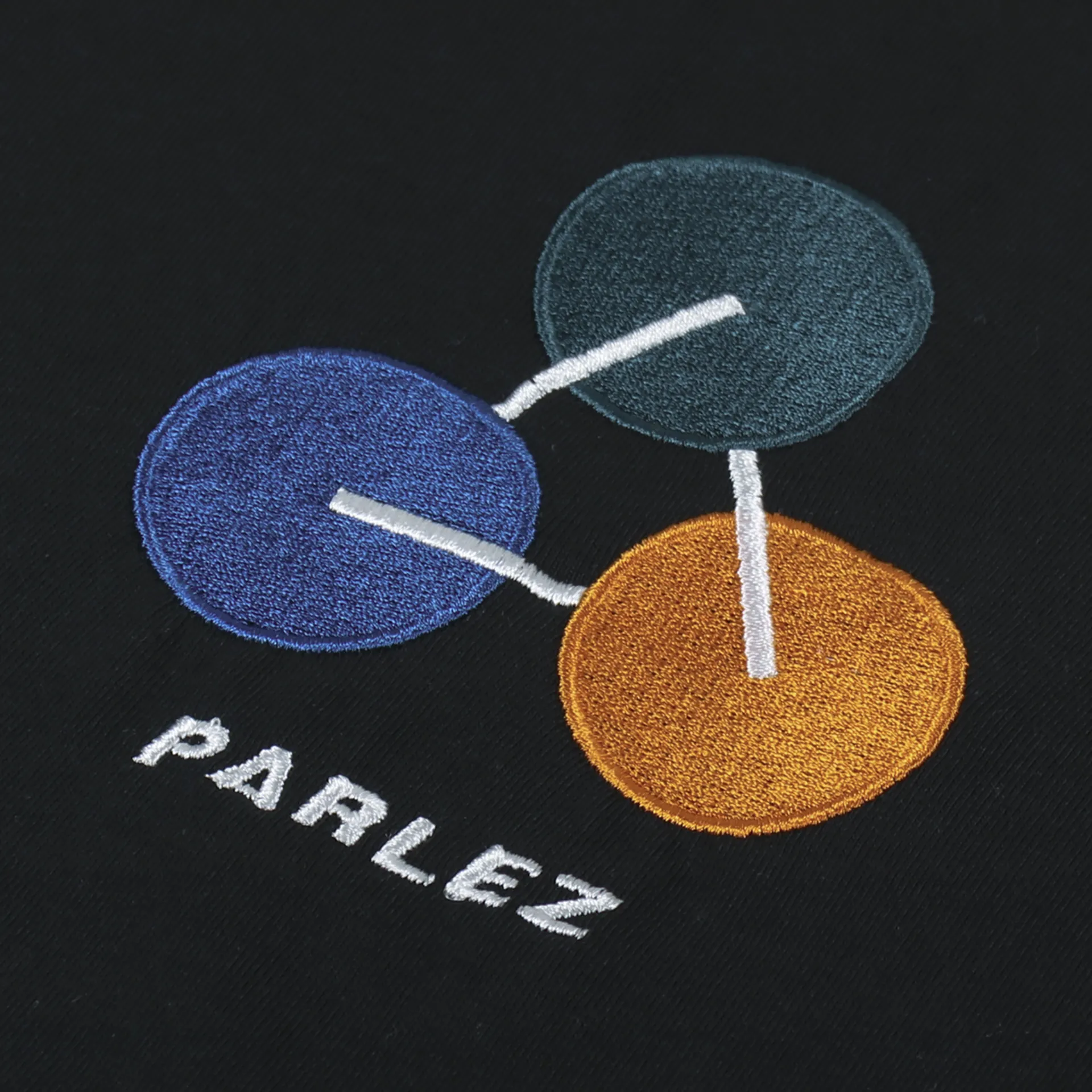 Parlez Mens Short Sleeve Ole Logo T Shirt Black