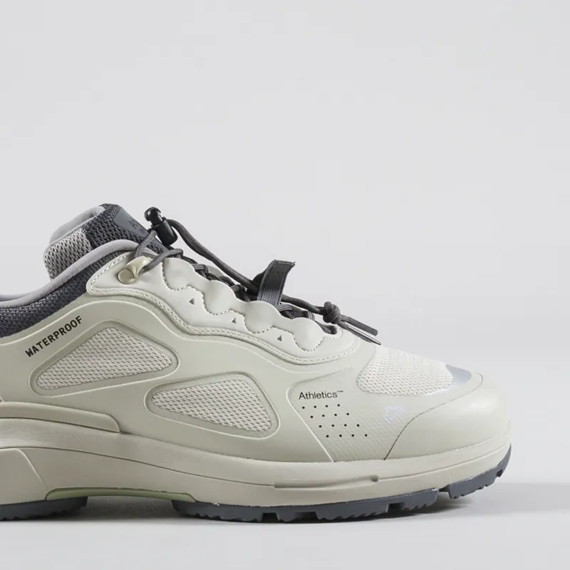 Athletics FTWR Mens One.2 Waterstop Shoes Silver Green Low