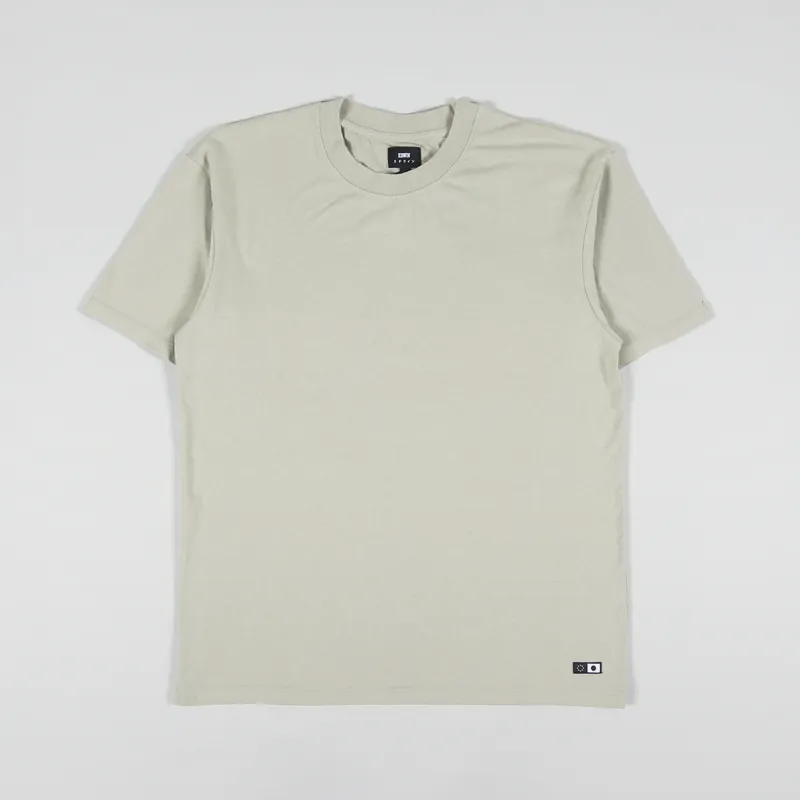 Edwin Mens Short Sleeve Oversize Basic T Shirt Abbey Stone