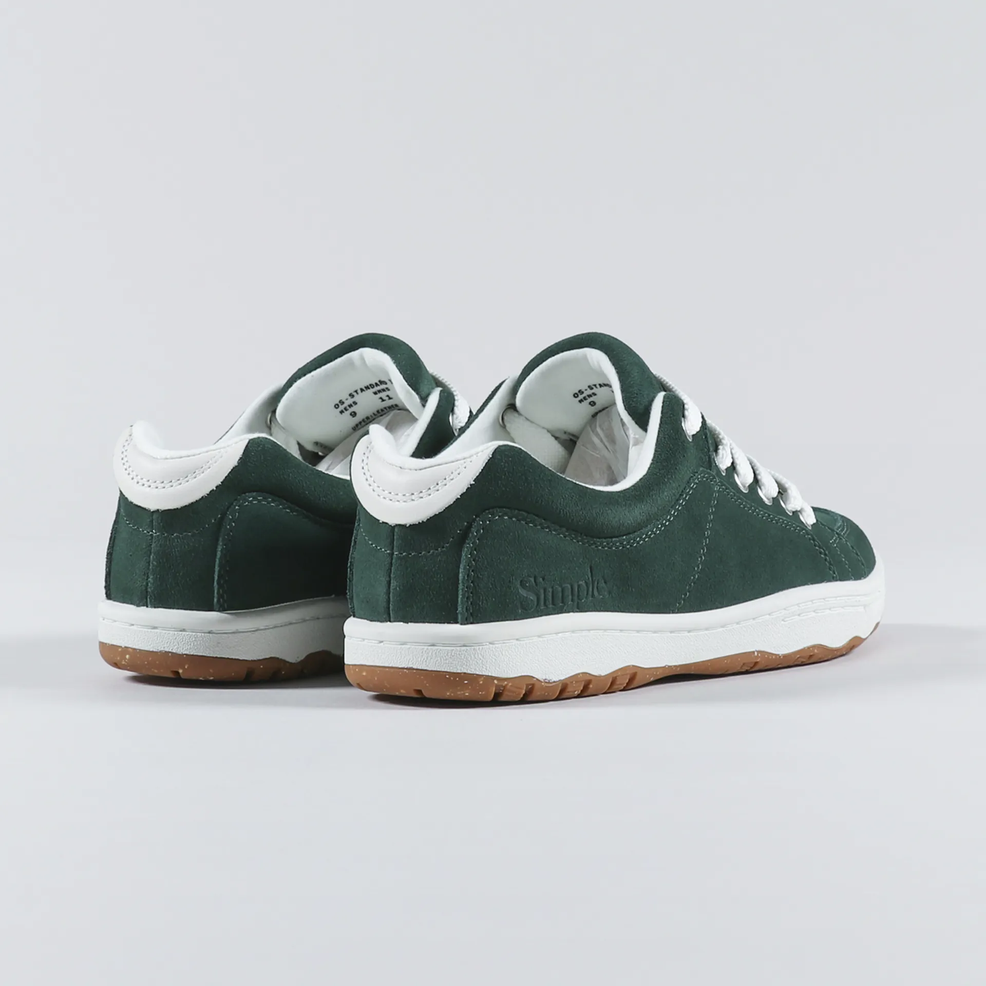 Simple Skateboarding Shoes OS Standard Issue Trainers Forest