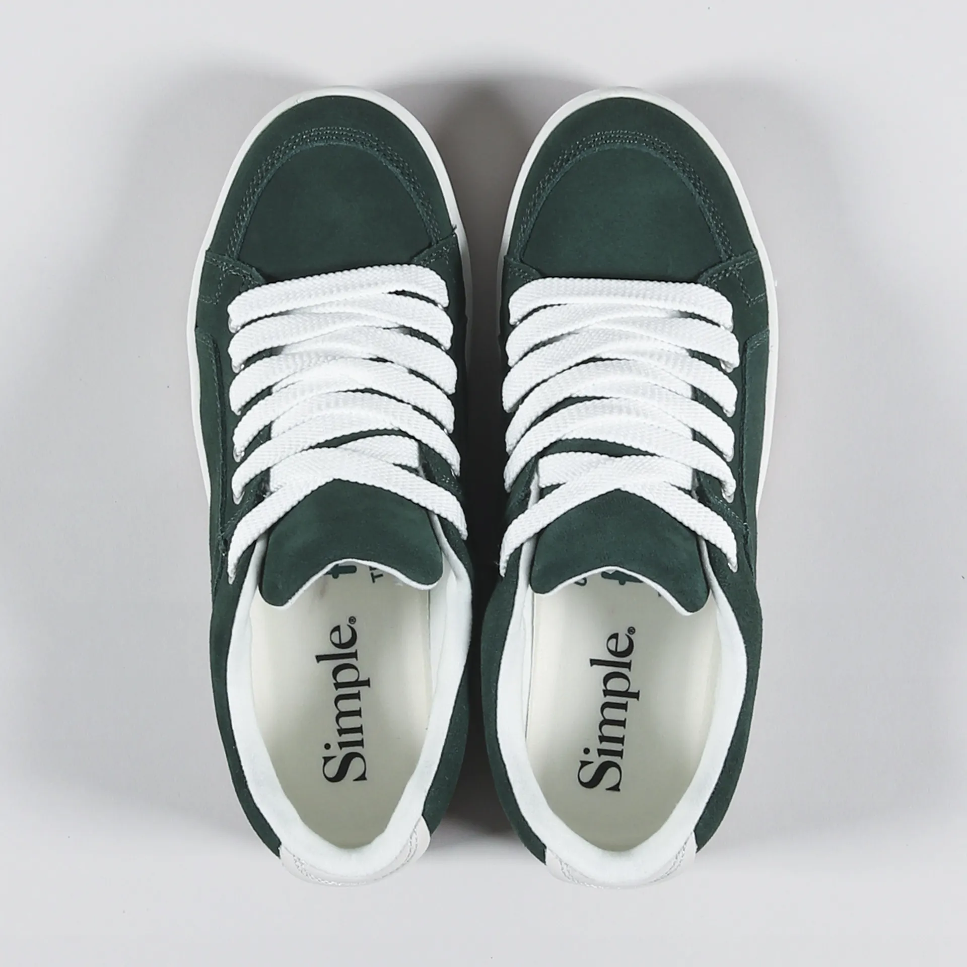 Simple Skateboarding Shoes OS Standard Issue Trainers Forest