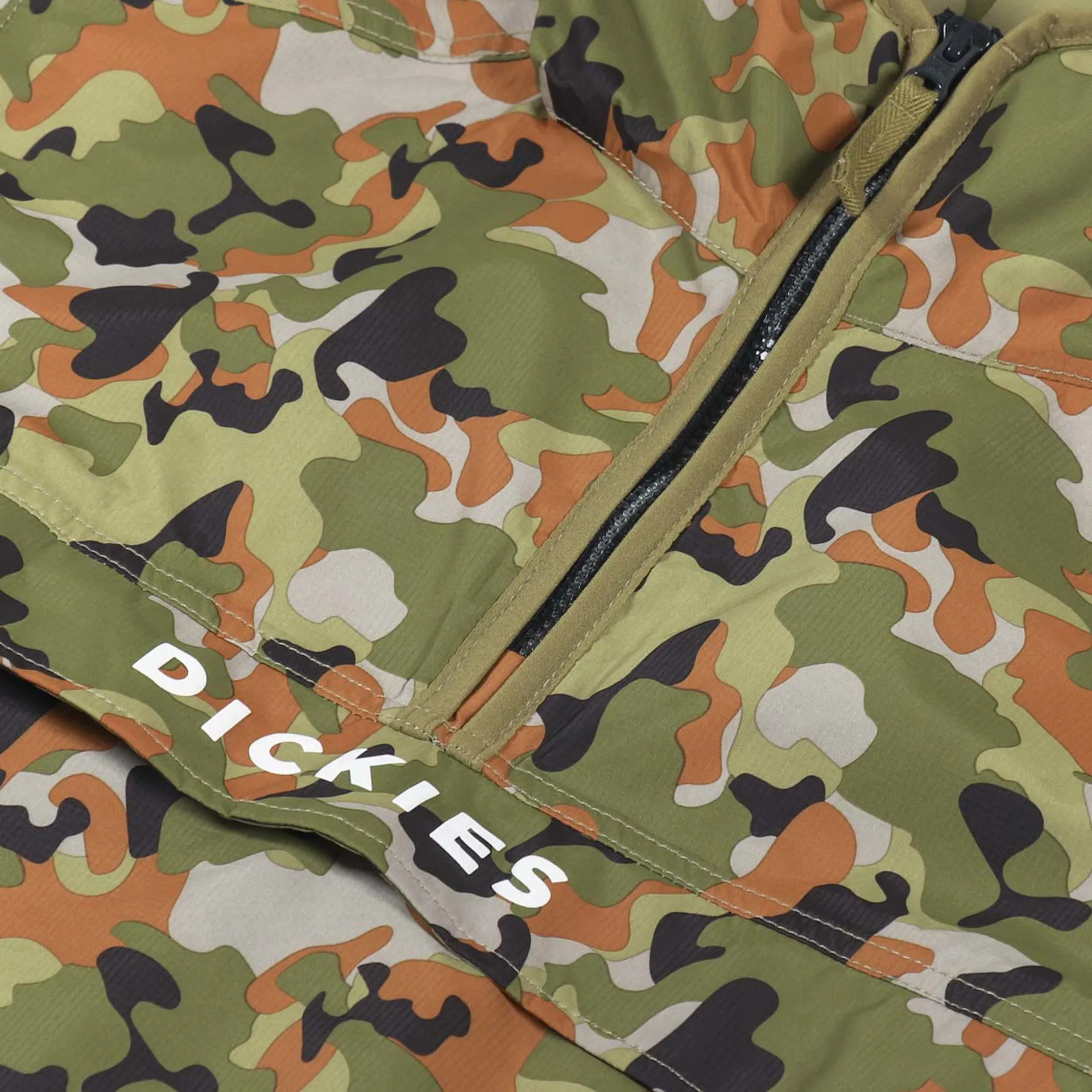 Dickies Life Mens Pacific Packable Jacket Artondale Camo