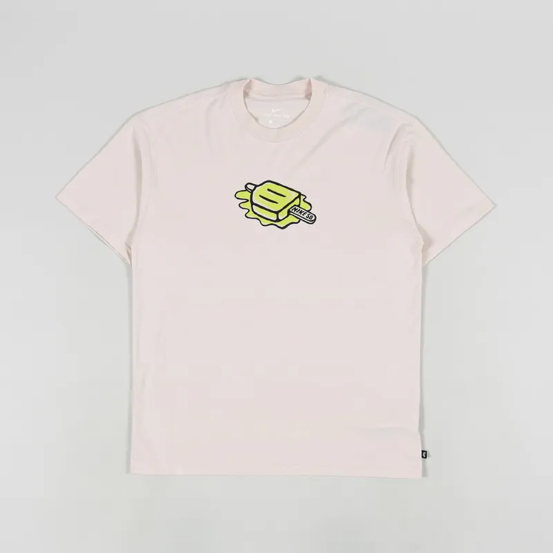 Nike SB Mens Short Sleeve Popsicle Graphic T Shirt Orange Pearl