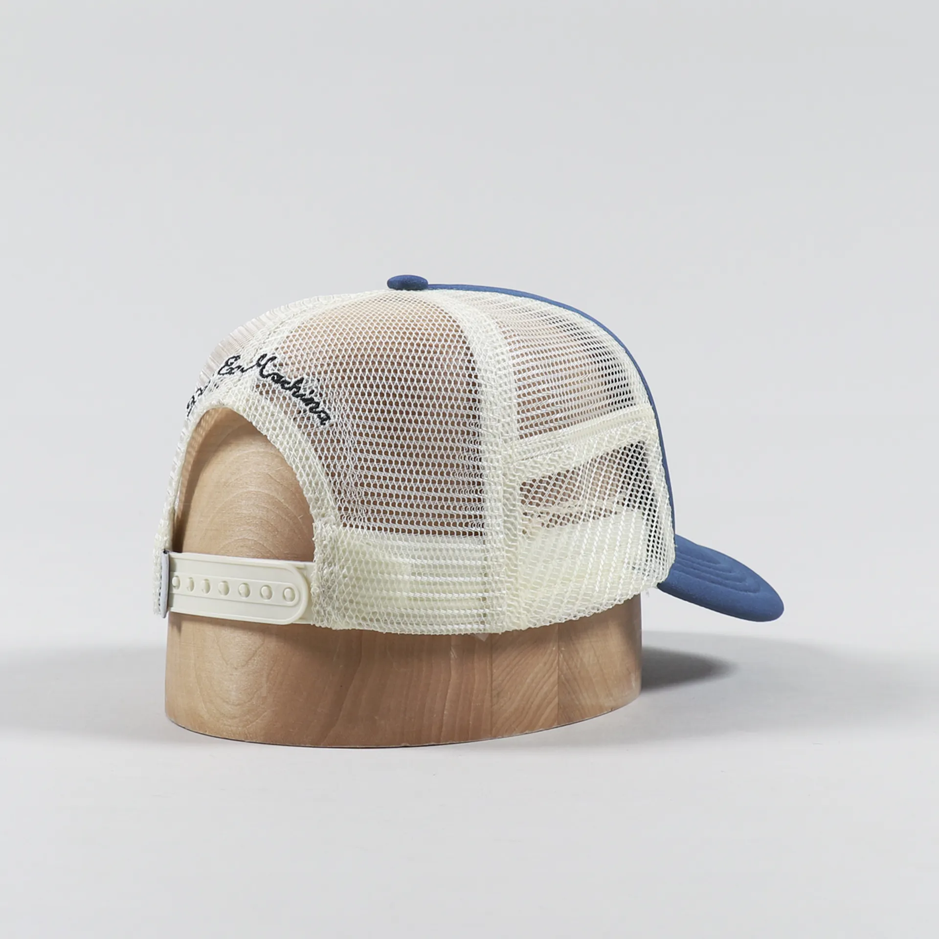 Deus Ex Machina Proctor Logo Trucker Cap Navy Blue