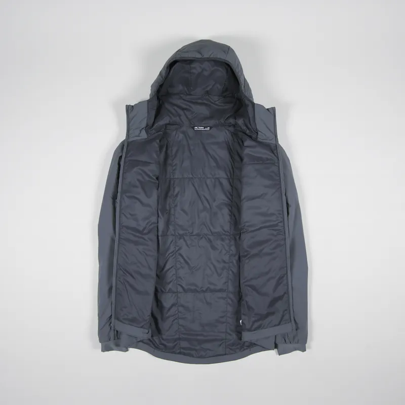 Arcteryx Mens Insulated Proton LT Hooded Jacket Microchip Grey