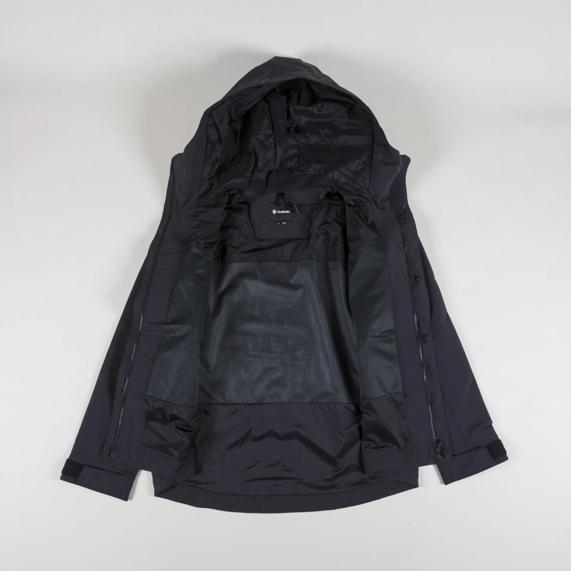 Goldwin Mens Pertex Unlimited 2L Winter Coat Jacket Black