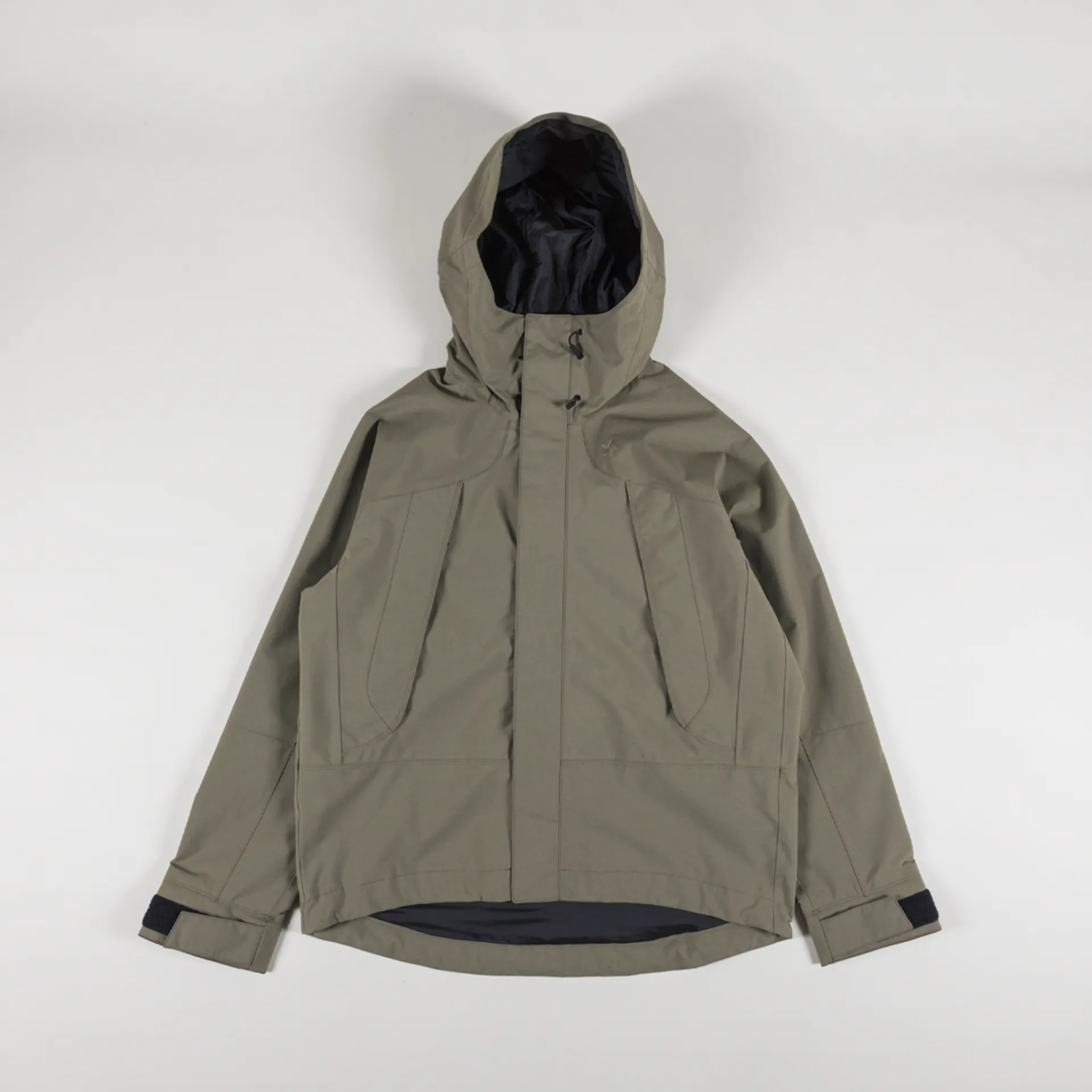 Goldwin Mens Pertex Unlimited 2L Jacket Nutshell Green Khaki