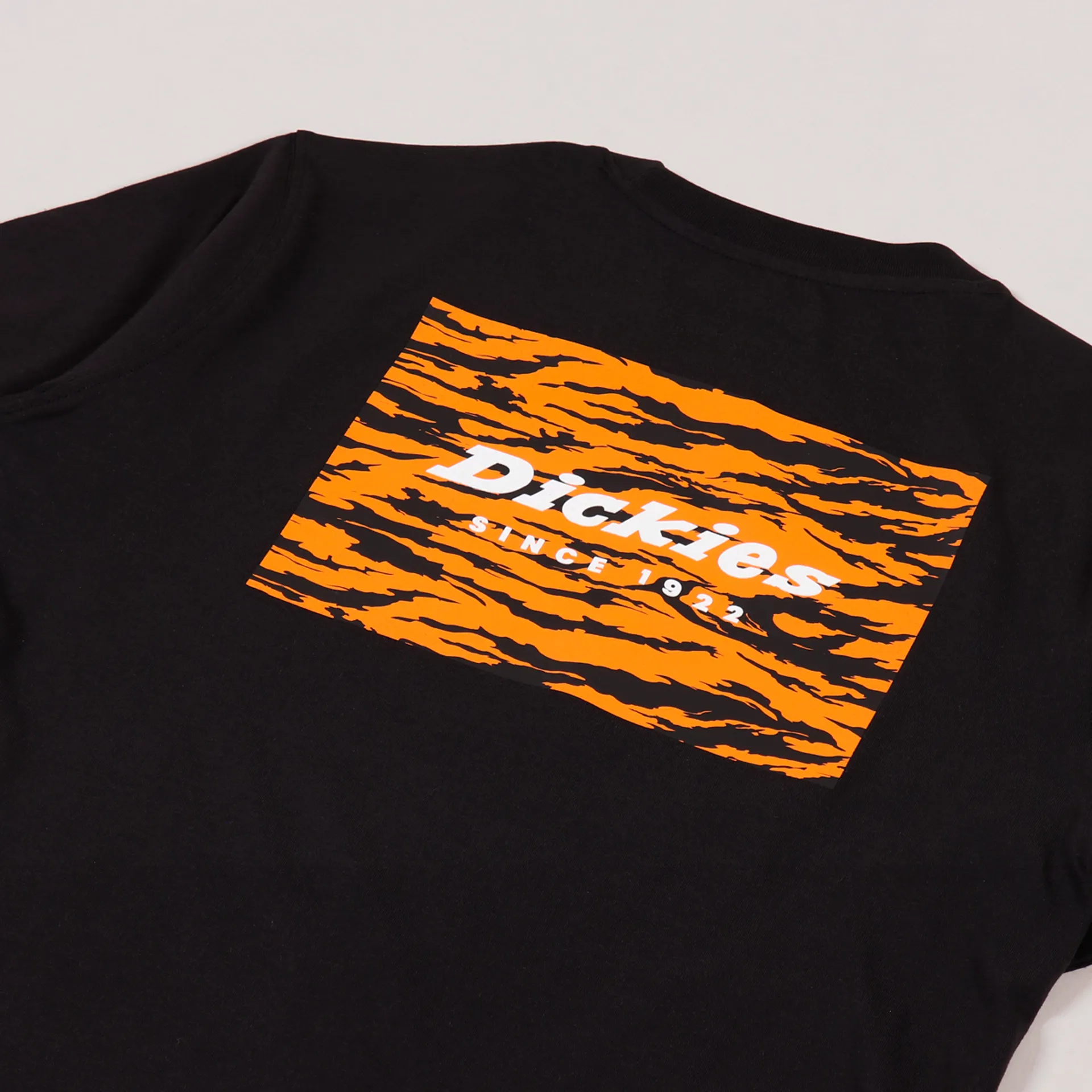 Dickies Life Mens Short Sleeve Quamba Box Graphic T Shirt Black