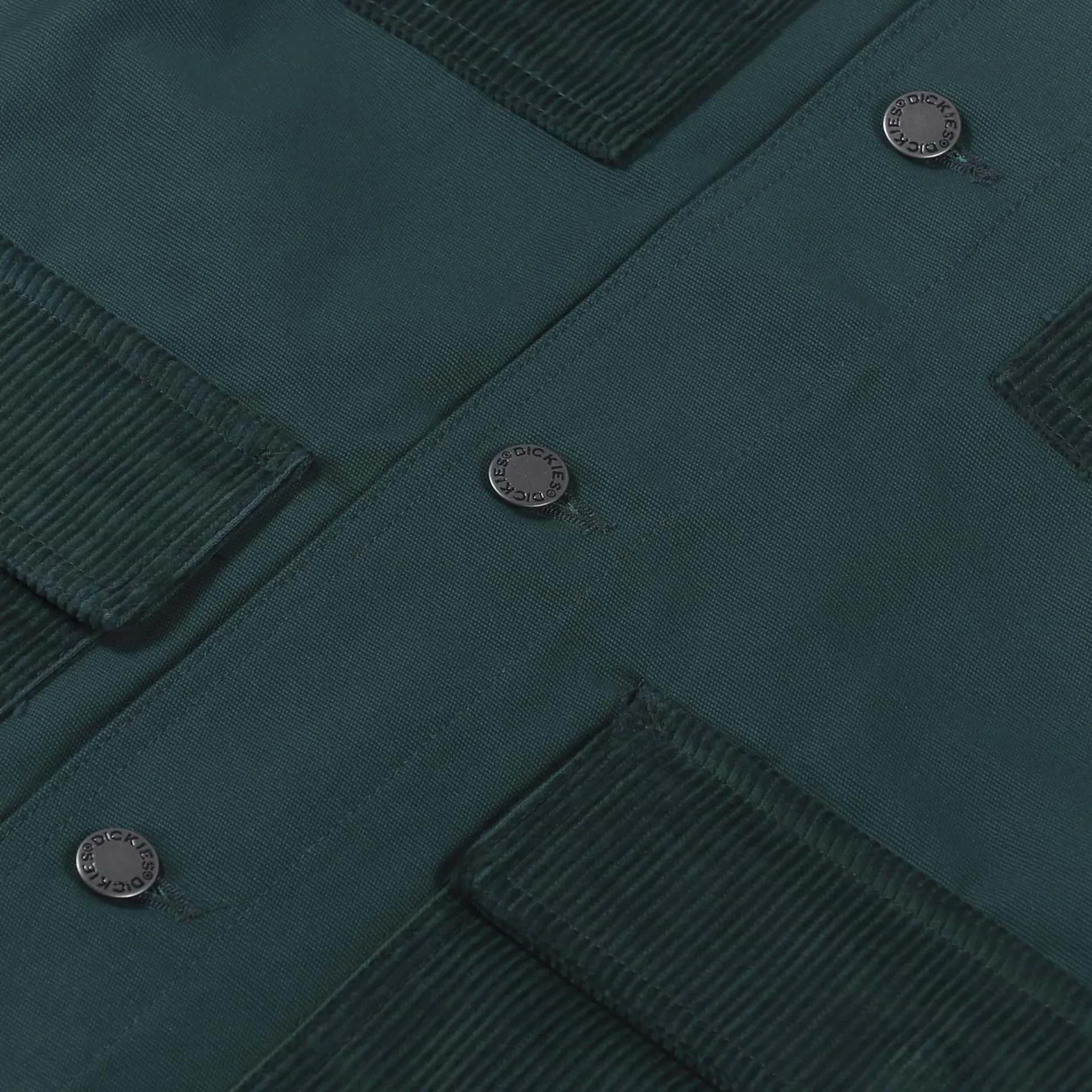Dickies Life Mens Reworked Chore Coat Ponderosa Pine Green